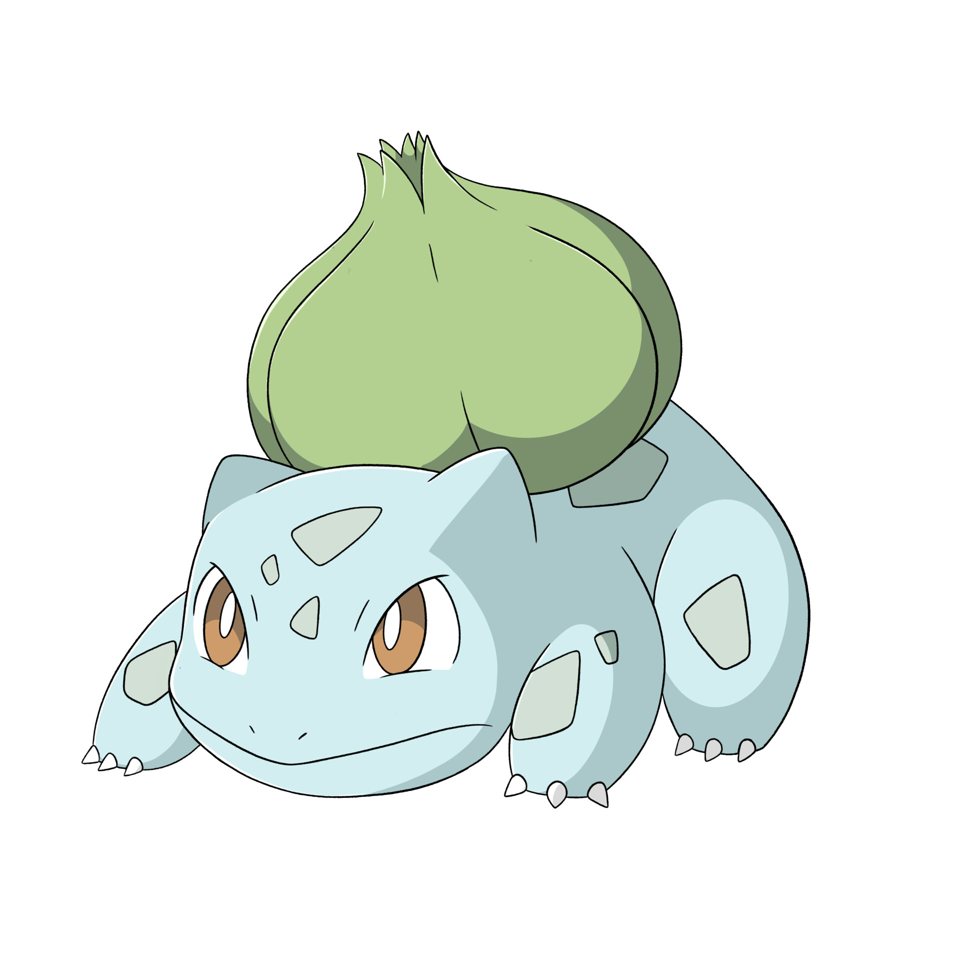 A Faraway Place.. - Bulbasaur (Pokemon Card) Base Set