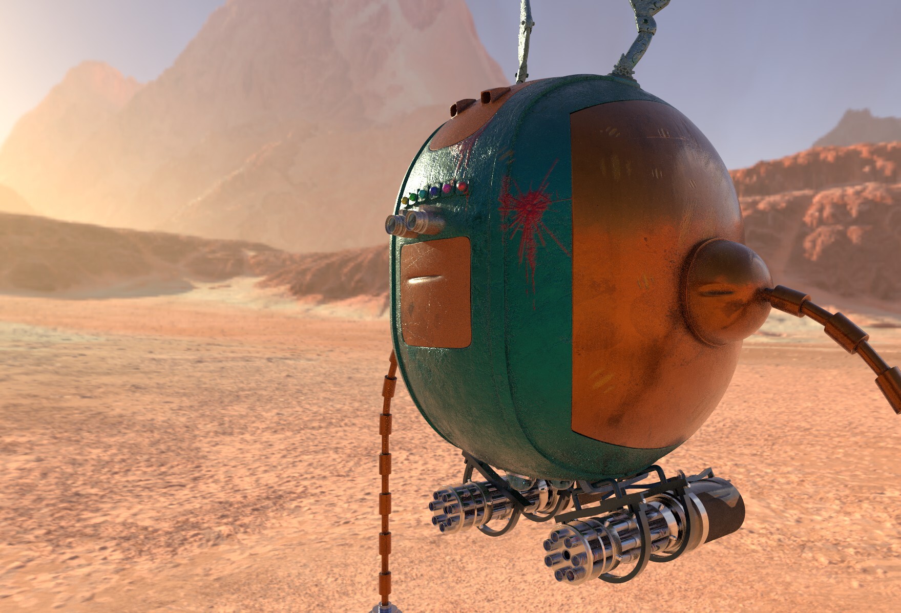 ArtStation - Sci-fi Drone/Robot