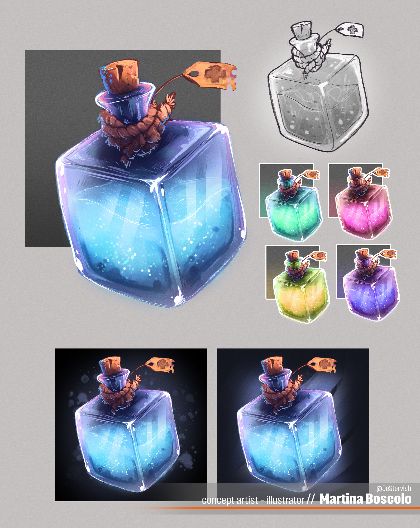 Martina Boscolo - Potions Concept