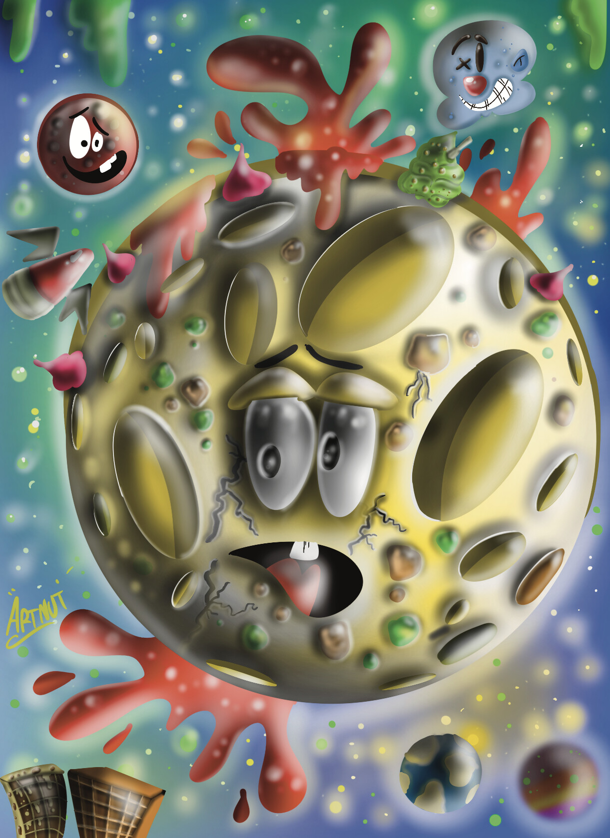 ArtStation - Crazy 3D illustration!!