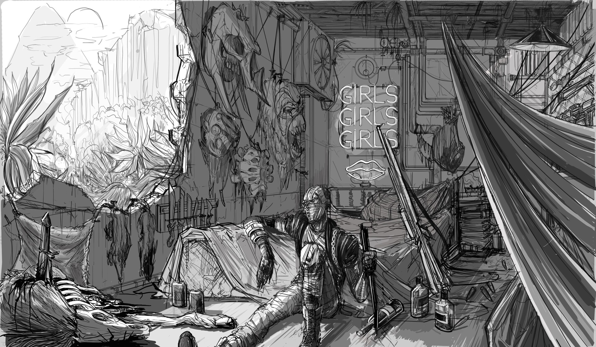 ArtStation - Hunters Lodge - Still Shot
