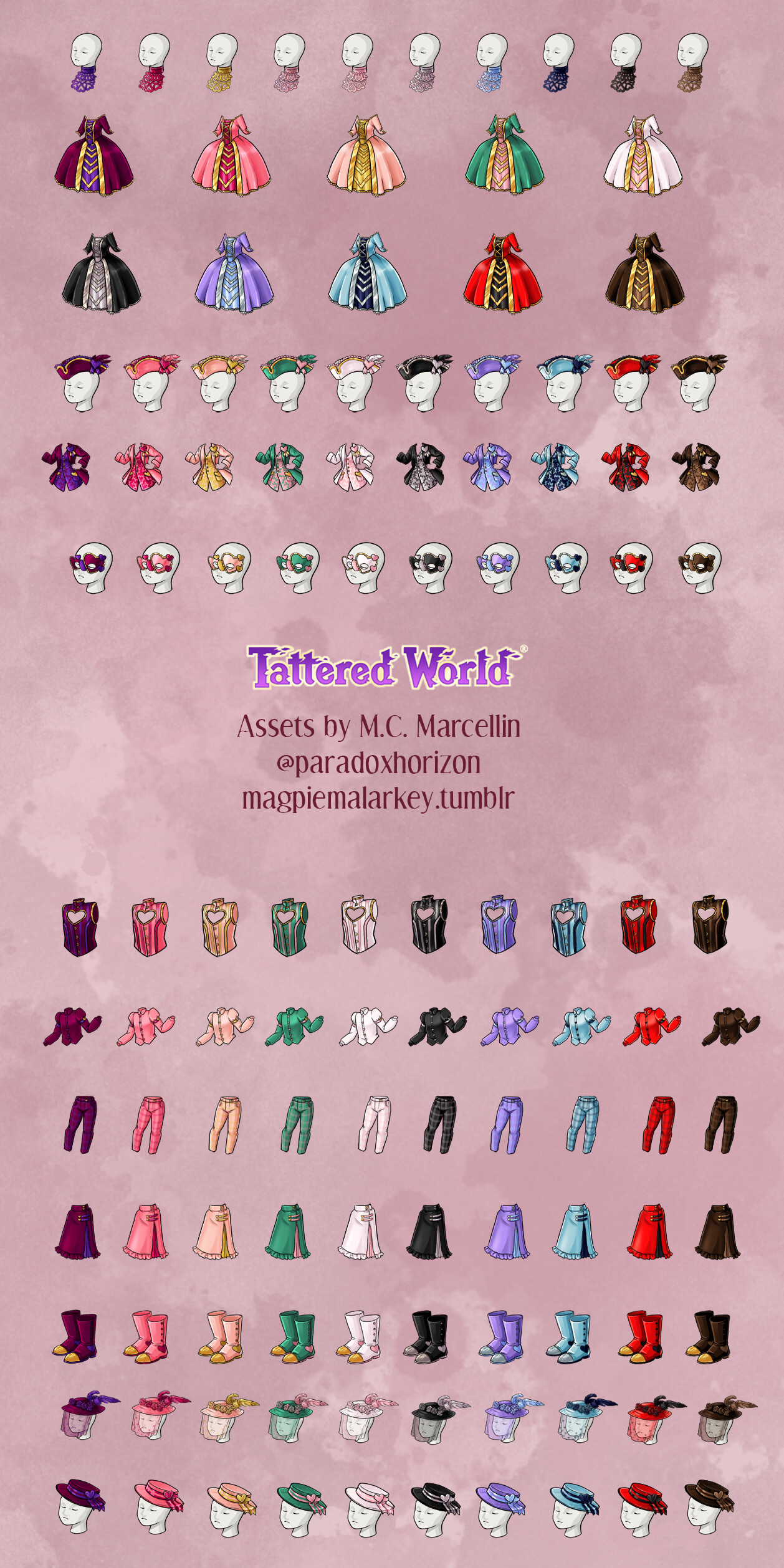 ArtStation - Tattered World Palentines 2022