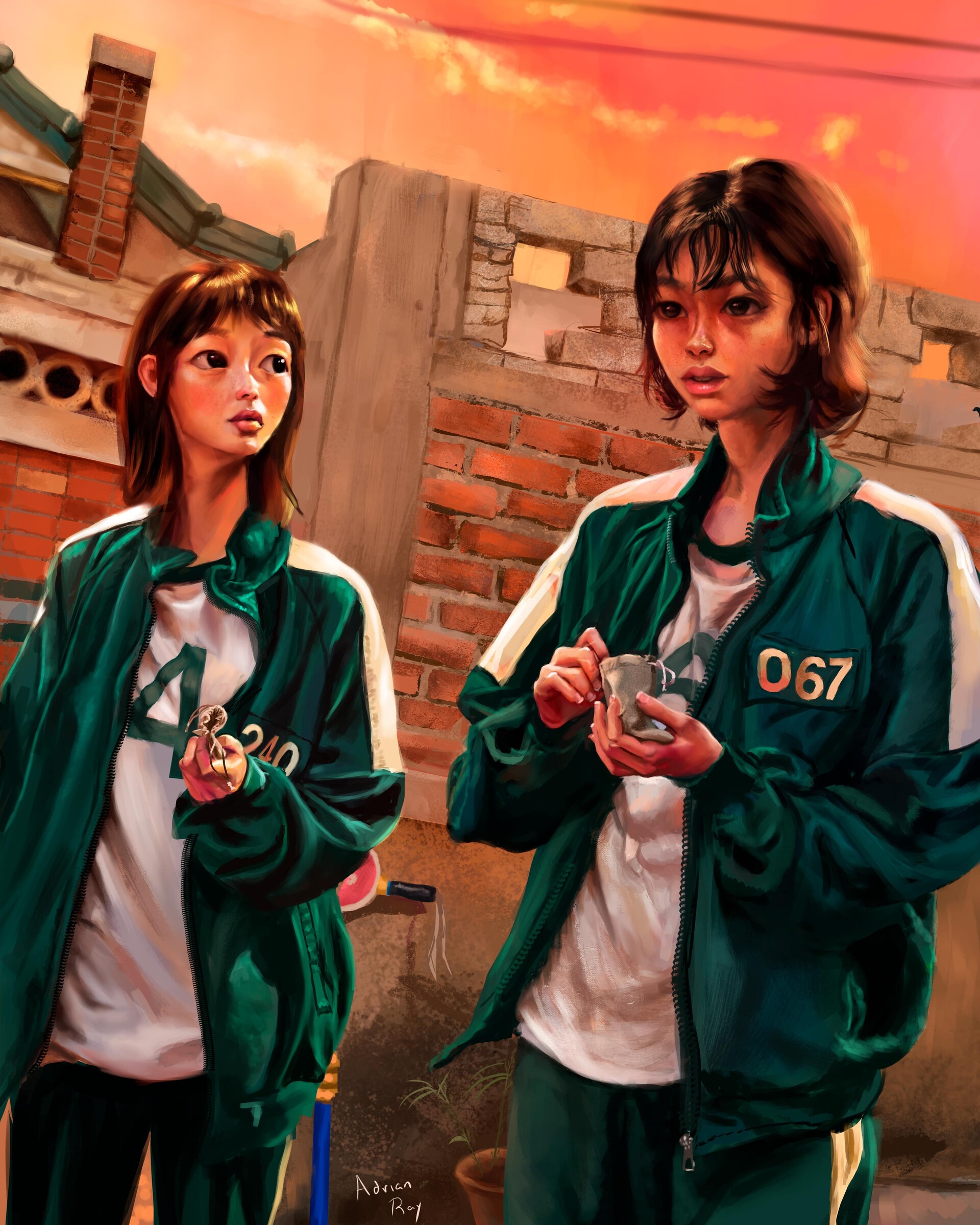 ArtStation - Squid Game Fan Art