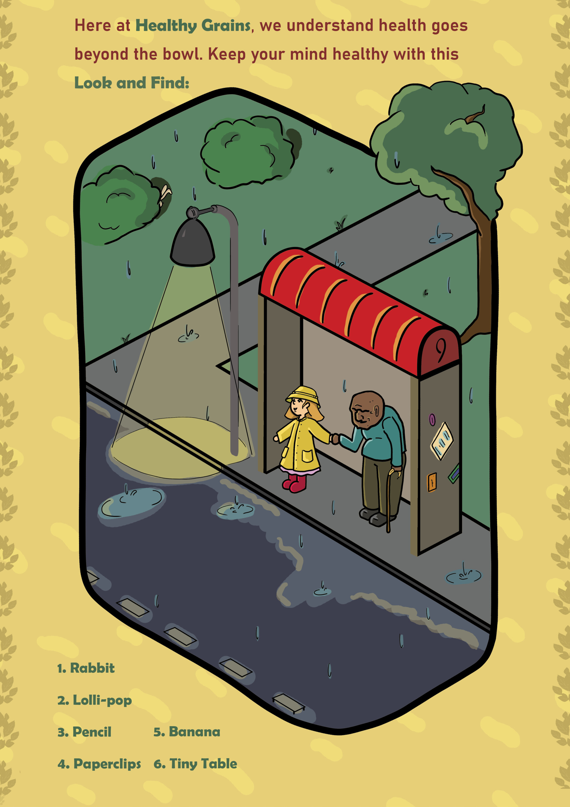 ArtStation - Rainy Day Look and Find