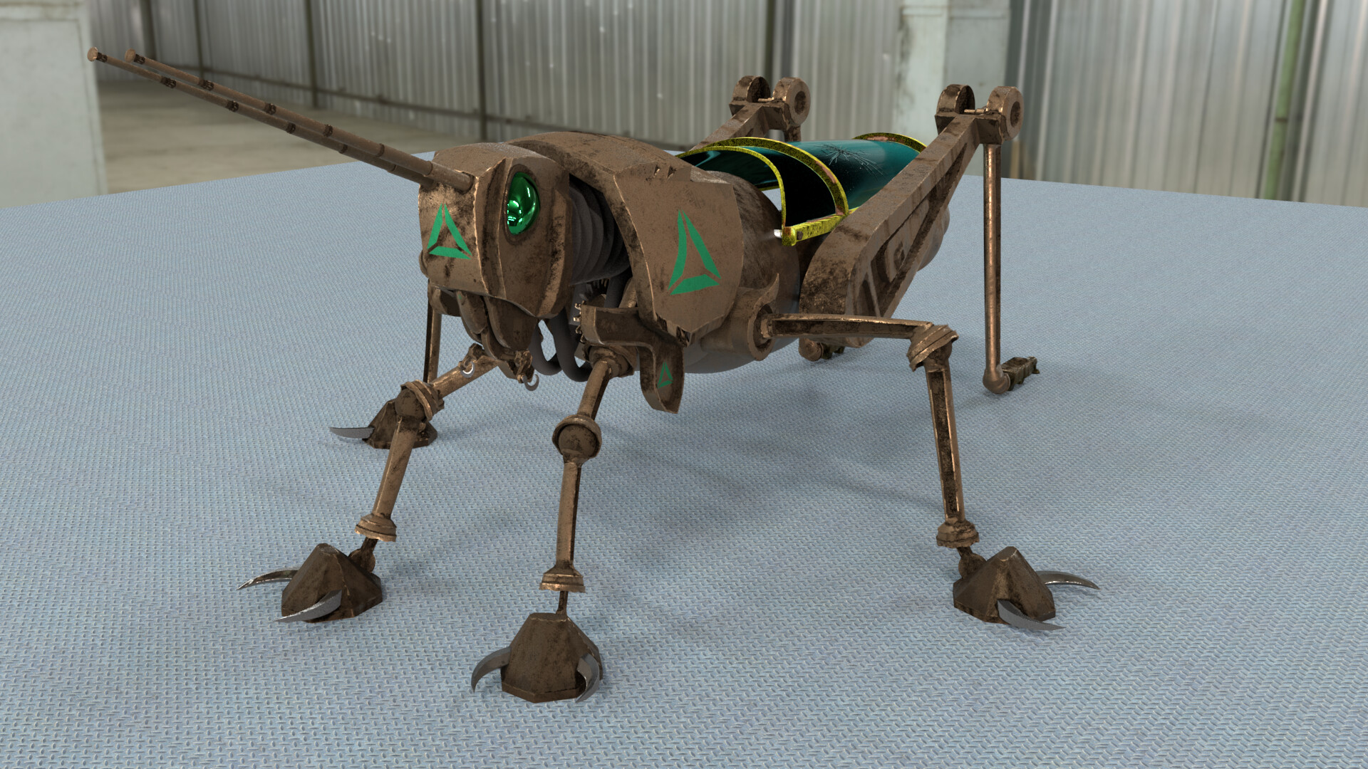 ArtStation - Grasshopper Mech