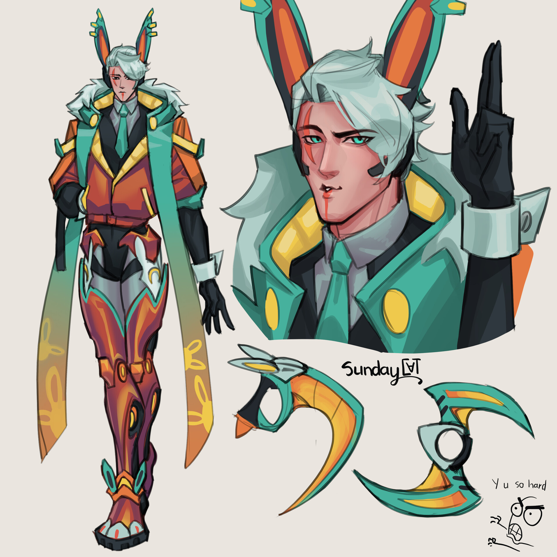 ArtStation - [LOL] Anima Squad fan skin