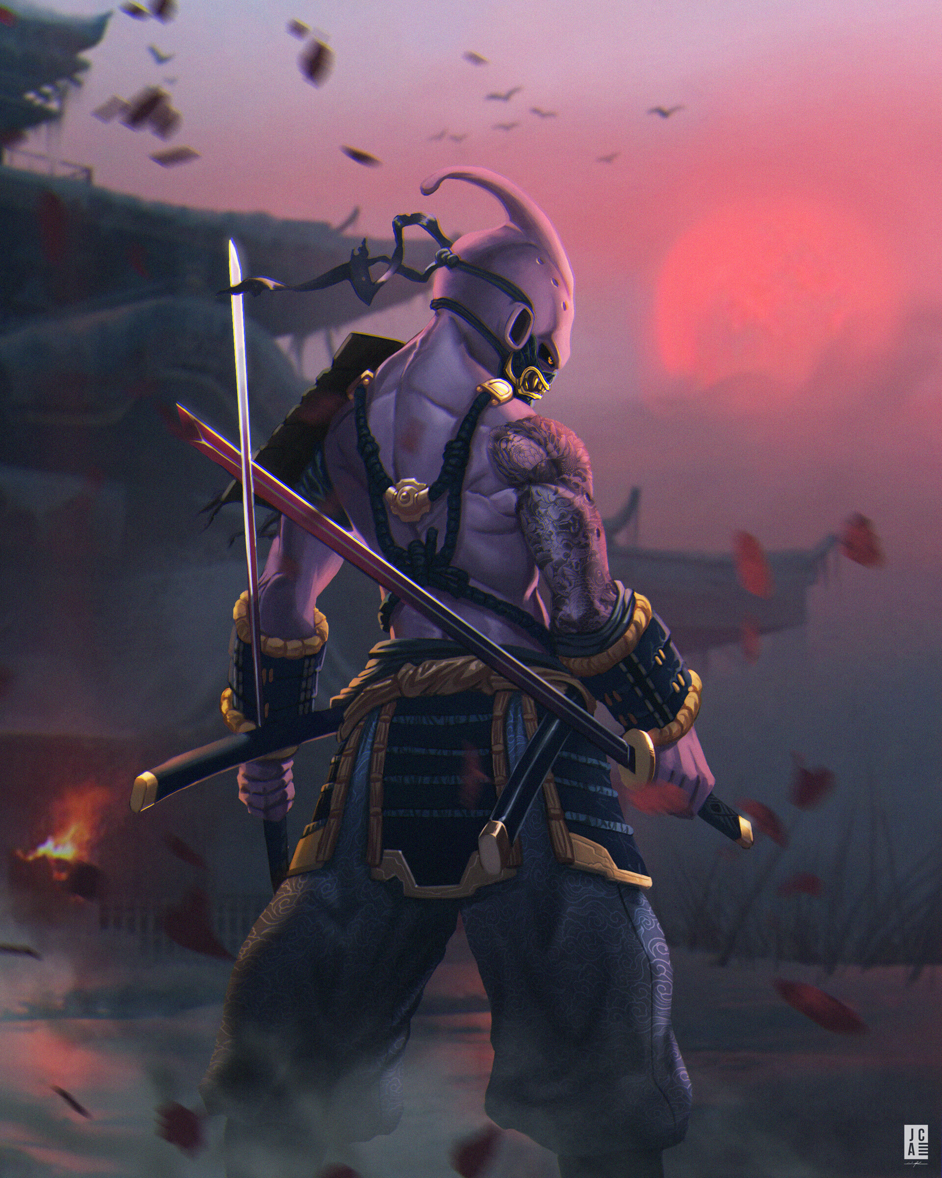 ArtStation - Samurai Kid Buu