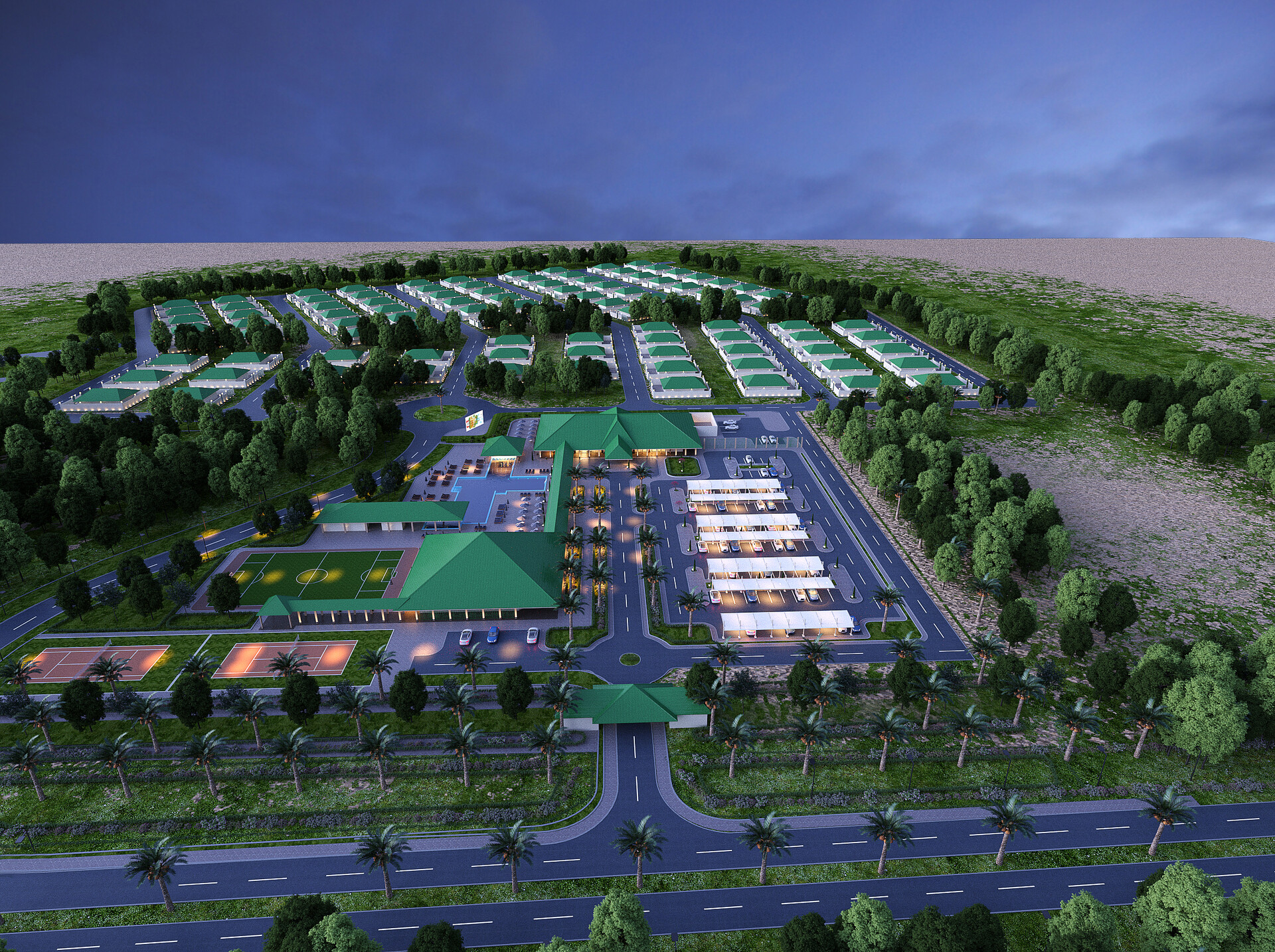 ArtStation - Recreation Center in UAE