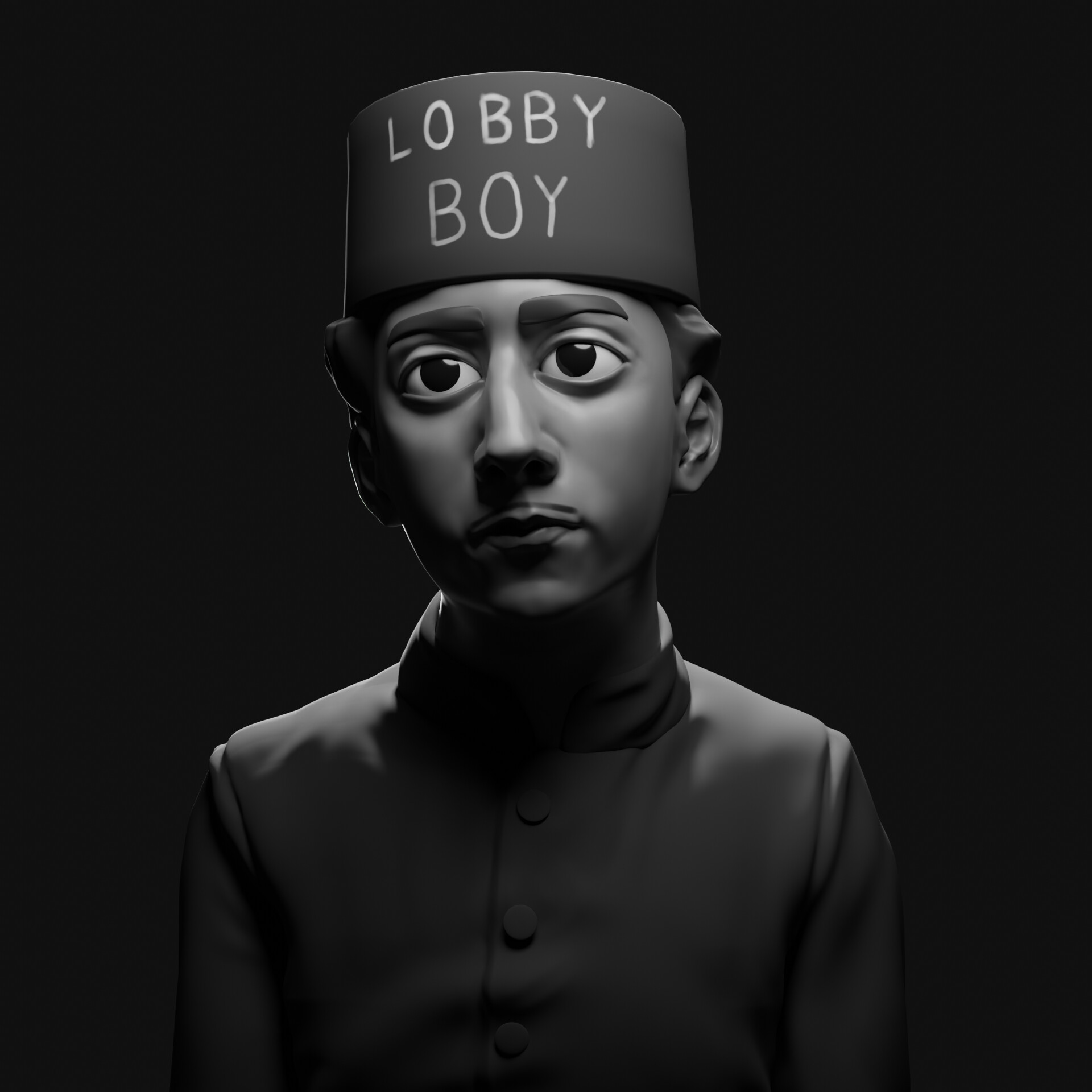 ArtStation - Portrait Lobby Boy