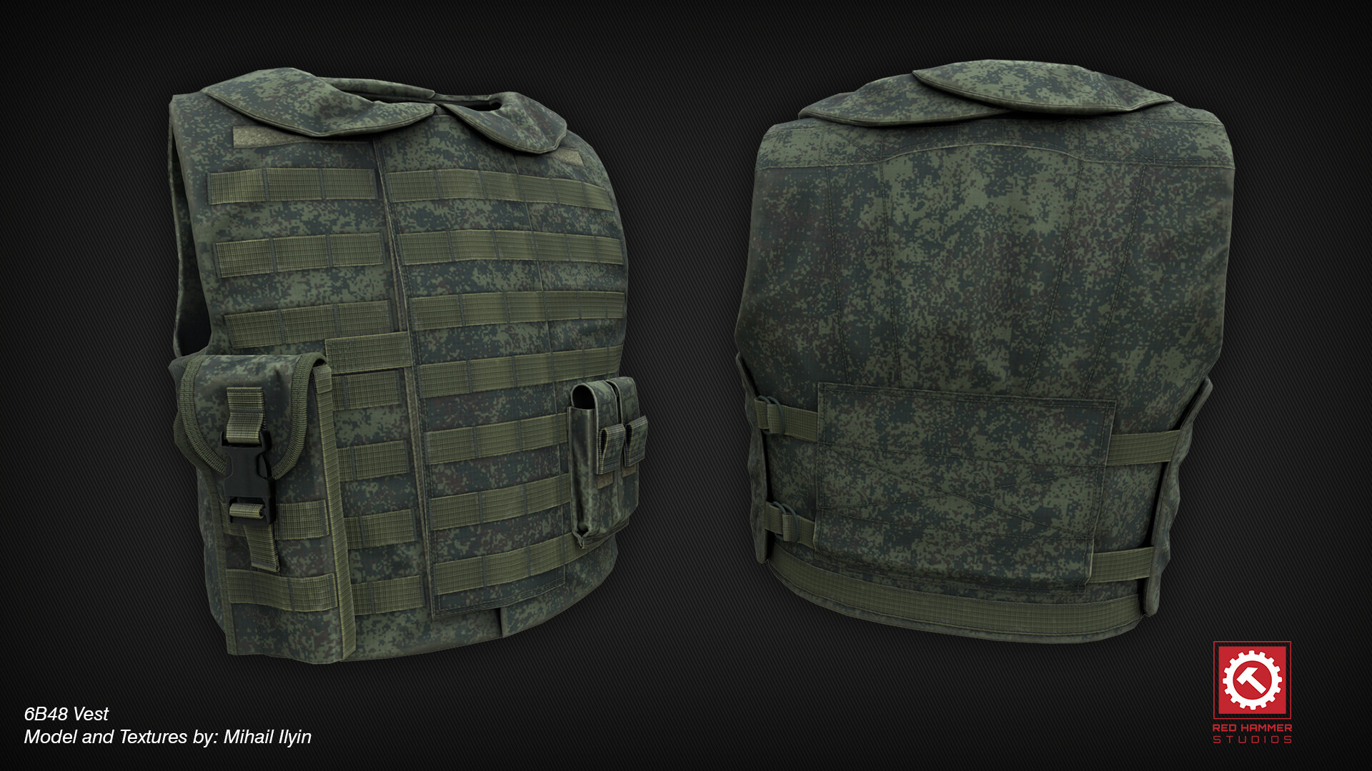 ArtStation - 6B48 Tank crew vest