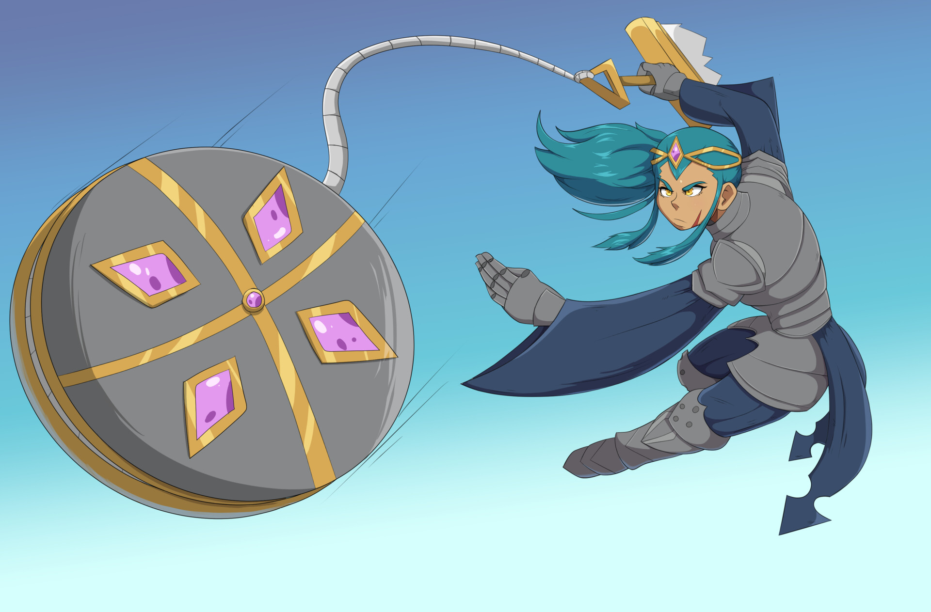 ArtStation - Character Design Project 3: Guilty Gear Character