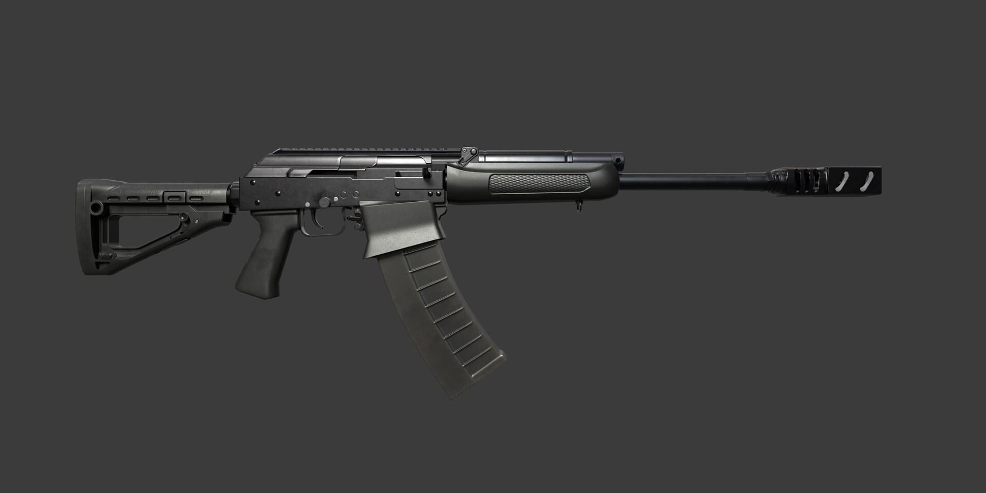 ArtStation - Saiga shotgun