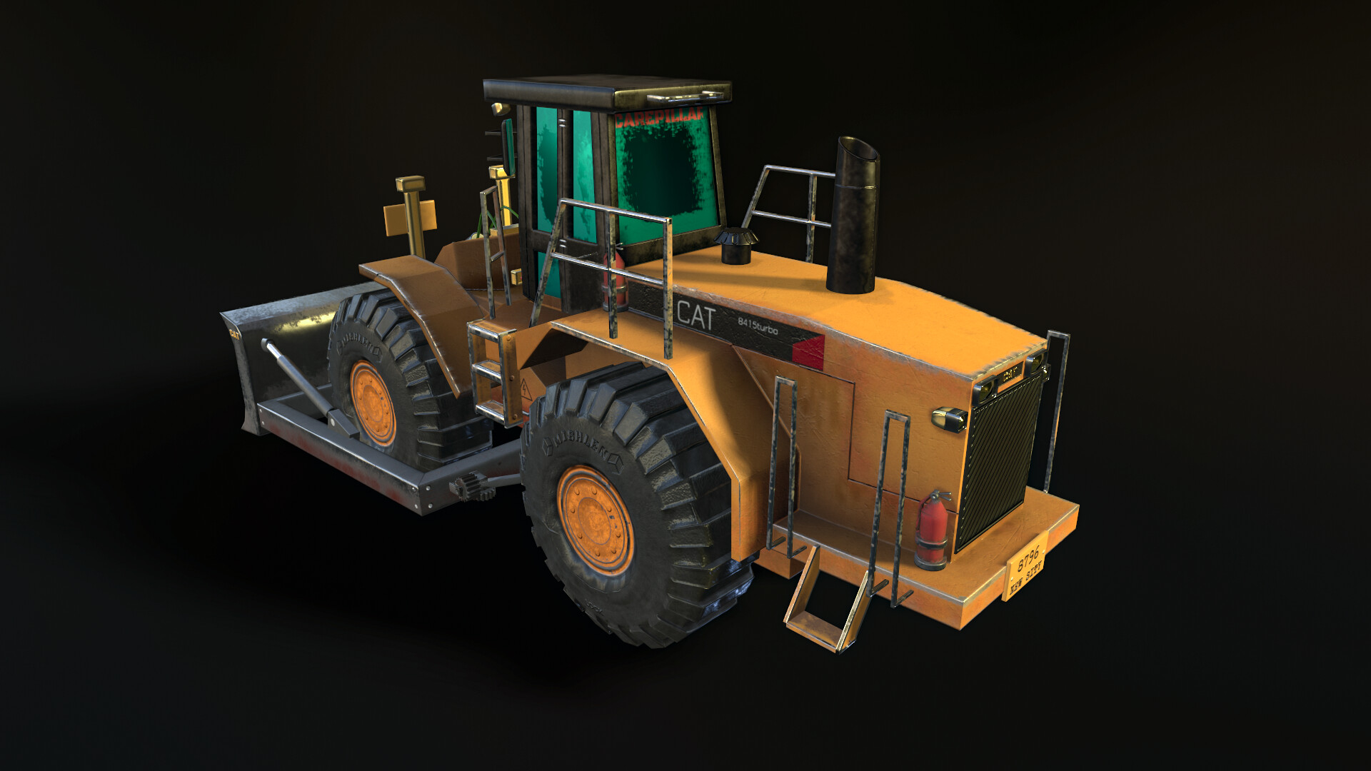ArtStation - Bulldozer