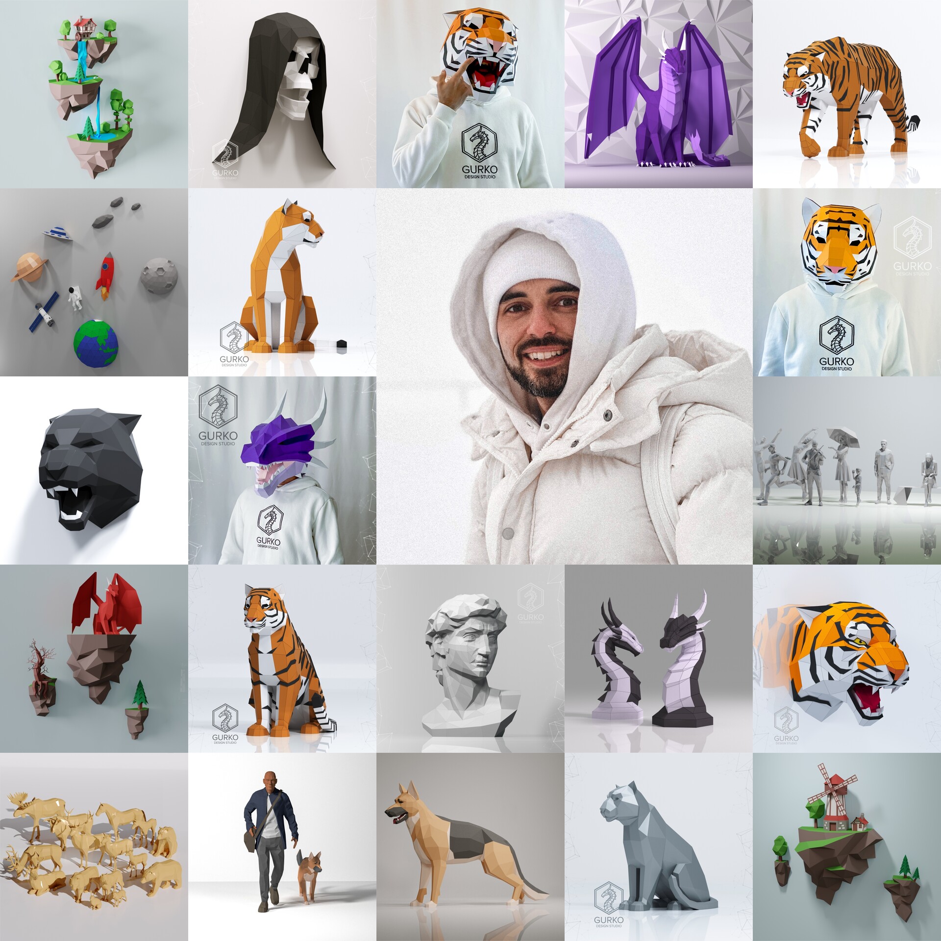 ArtStation - My models created during 2021