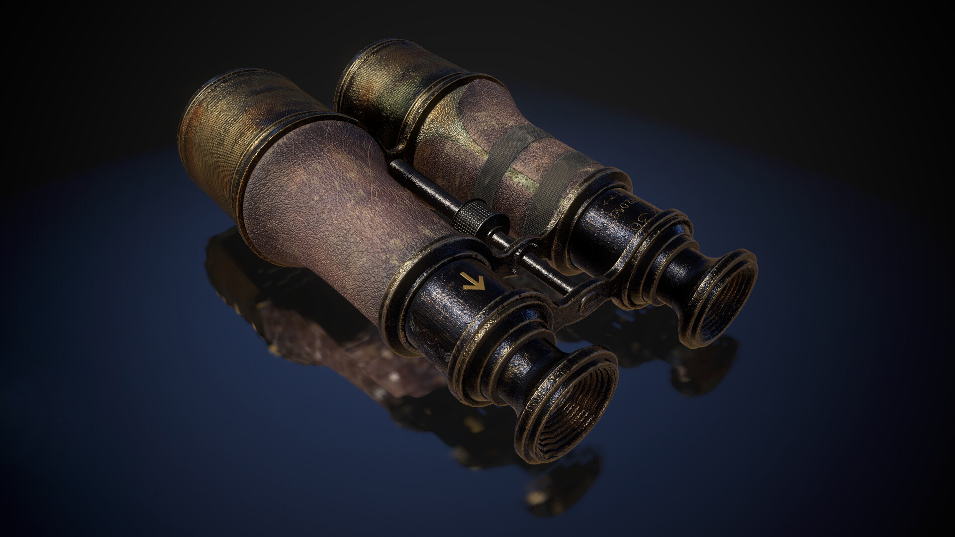 ArtStation - Binocular 3d modeling and texturing.