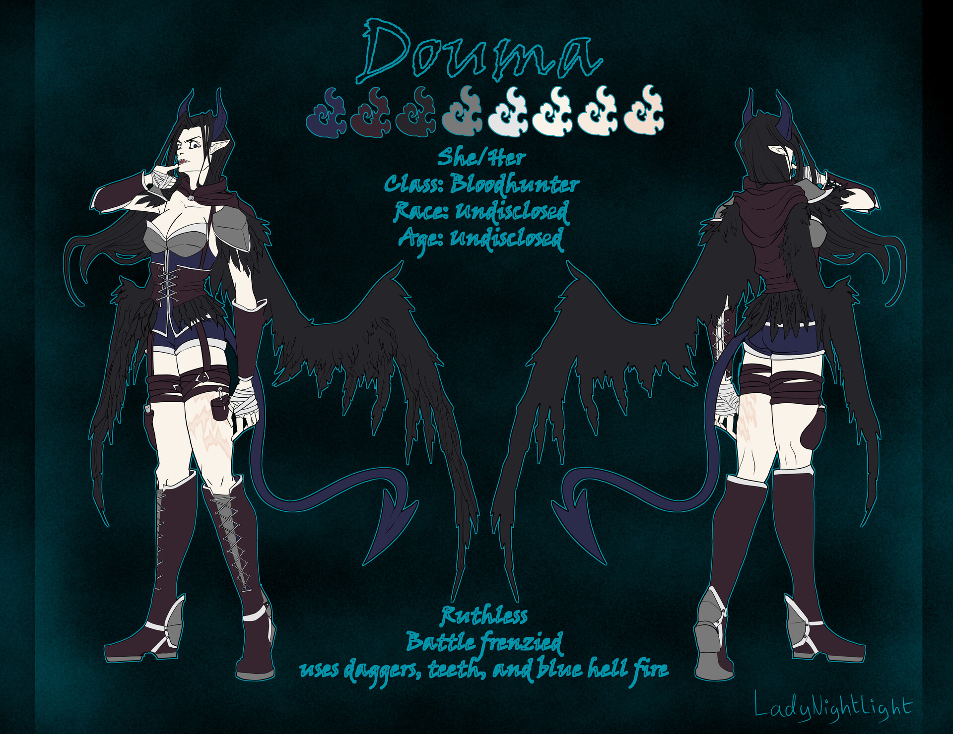 ArtStation - Douma Design and Reference sheet