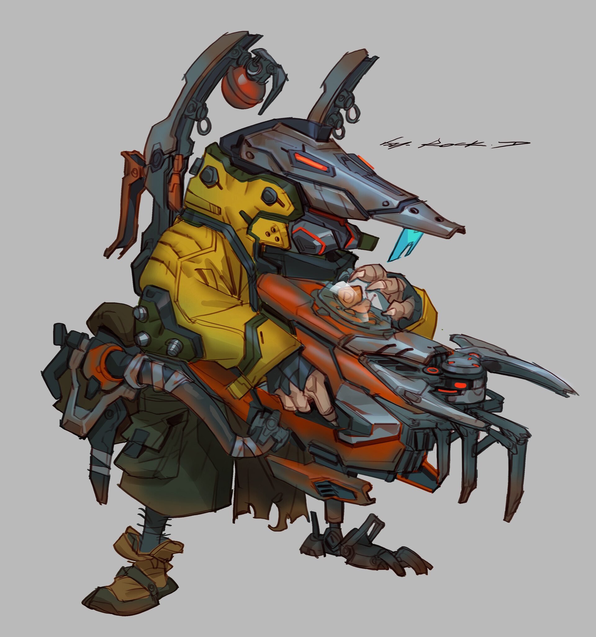 ArtStation - Mole Soldier