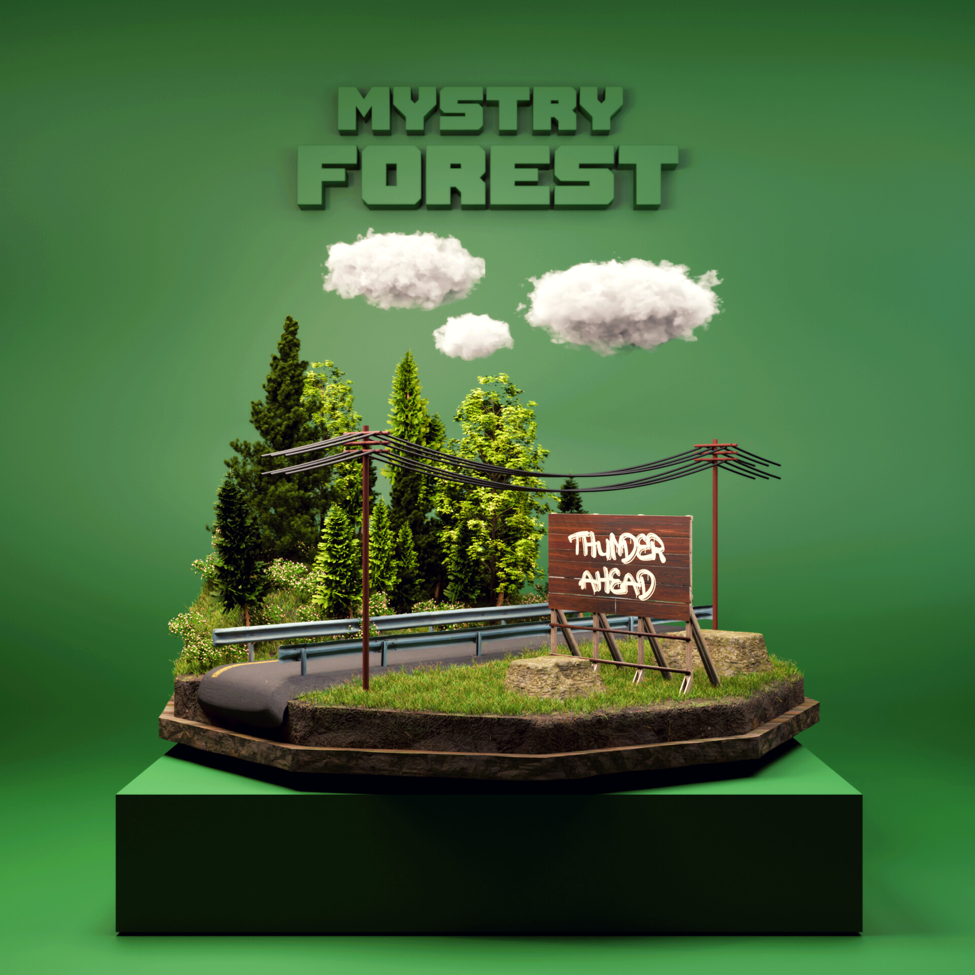 ArtStation - Mystery Forest