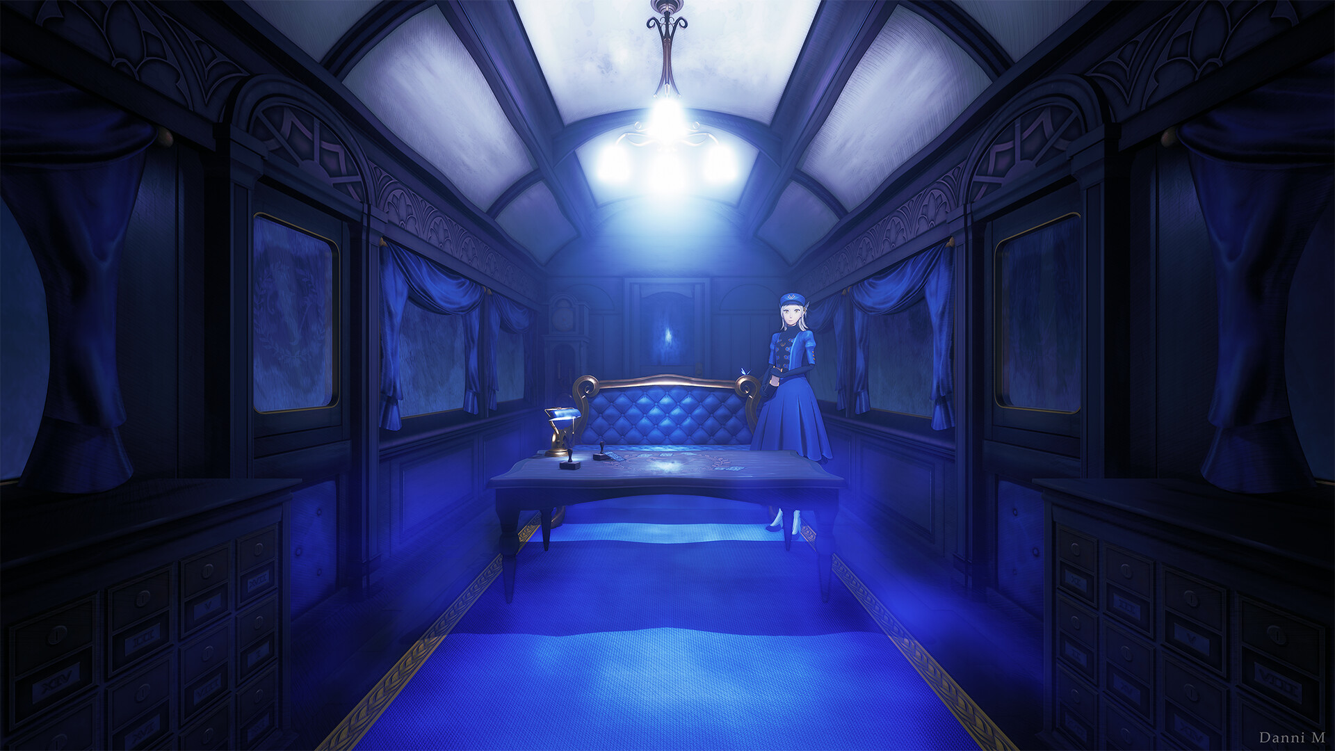 ArtStation - Persona Velvet Room Fan-Art II