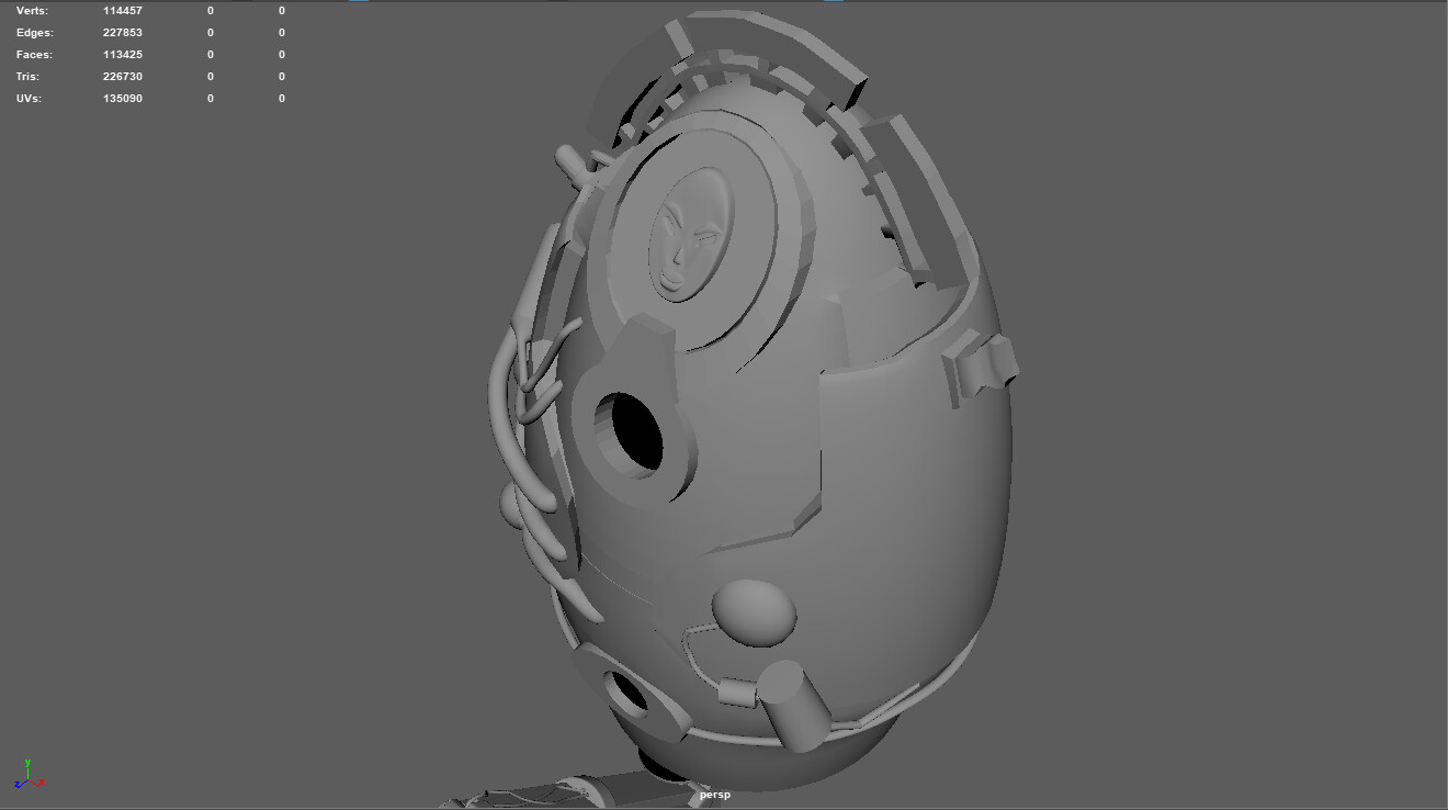 Peter Minneci - WIP Muaat Model