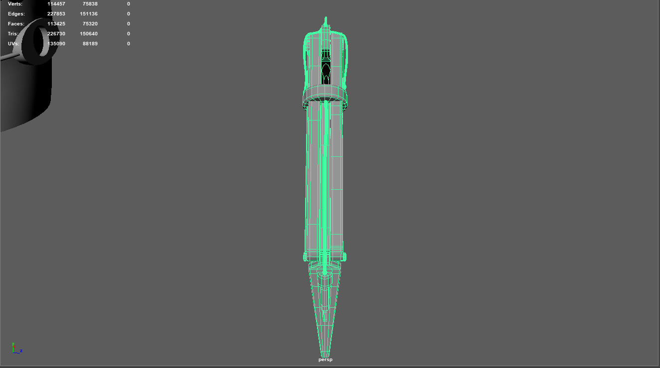 Peter Minneci - WIP Muaat Model