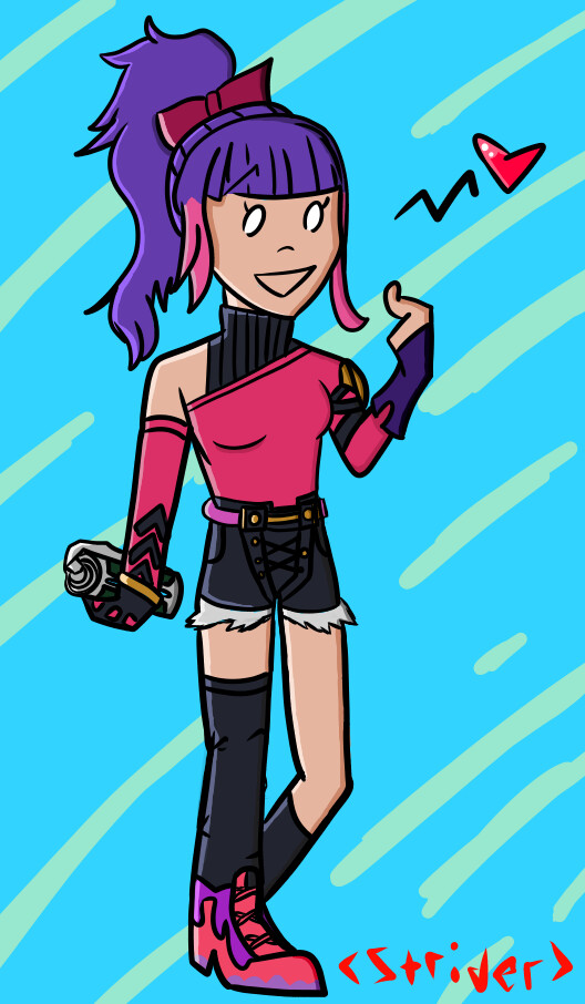 ArtStation - Fortnite Tracy Trouble