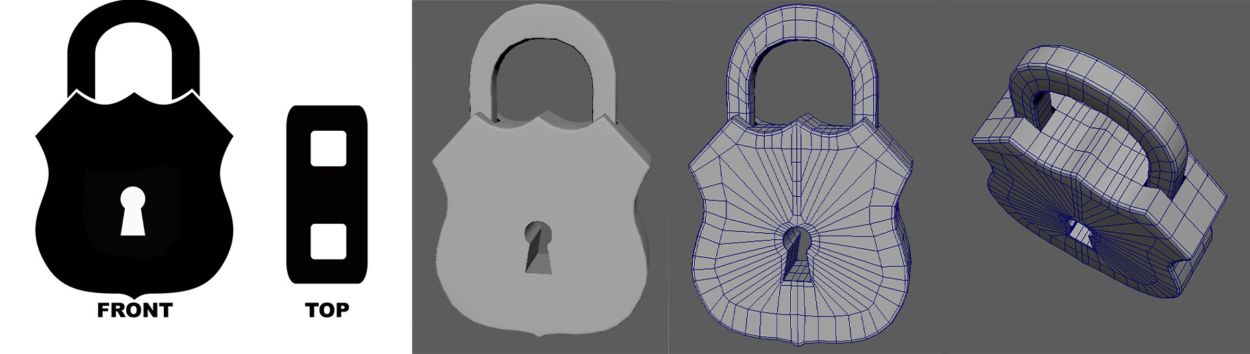 ArtStation - Lock Model