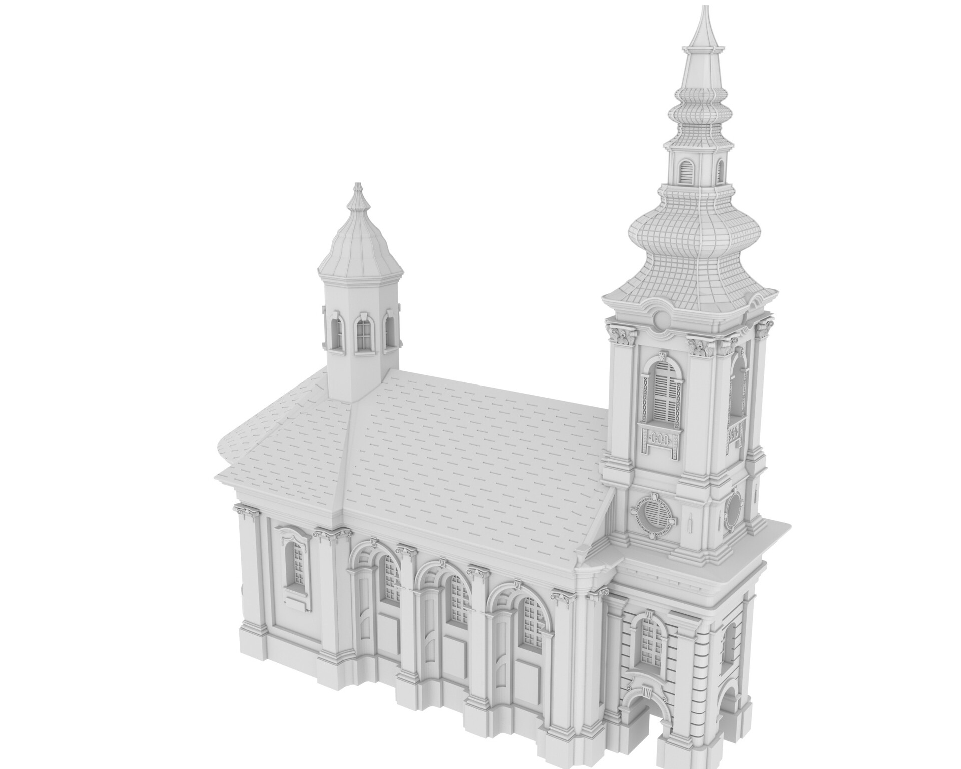 ArtStation - Monastery Kuvezdin