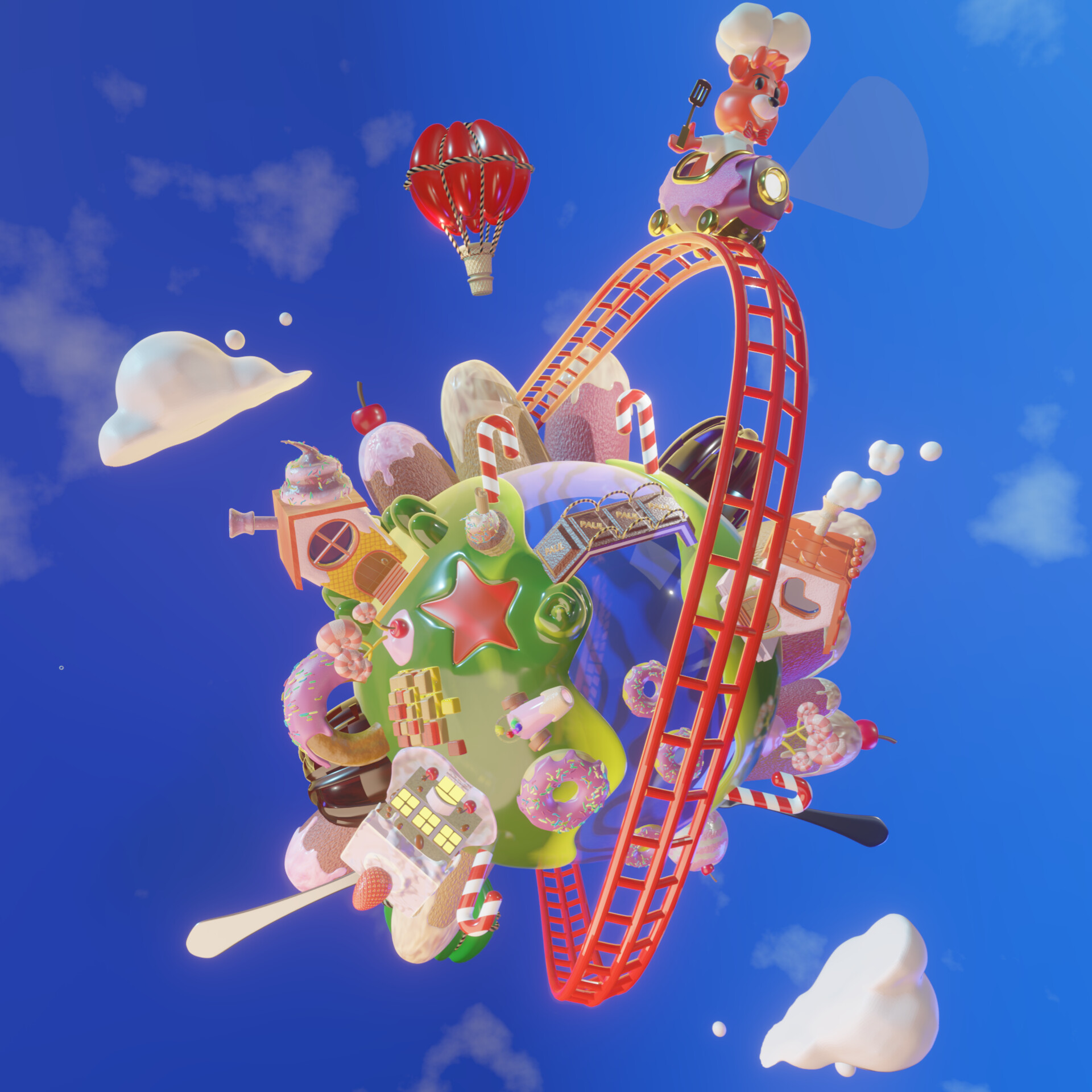 ArtStation - Candy World