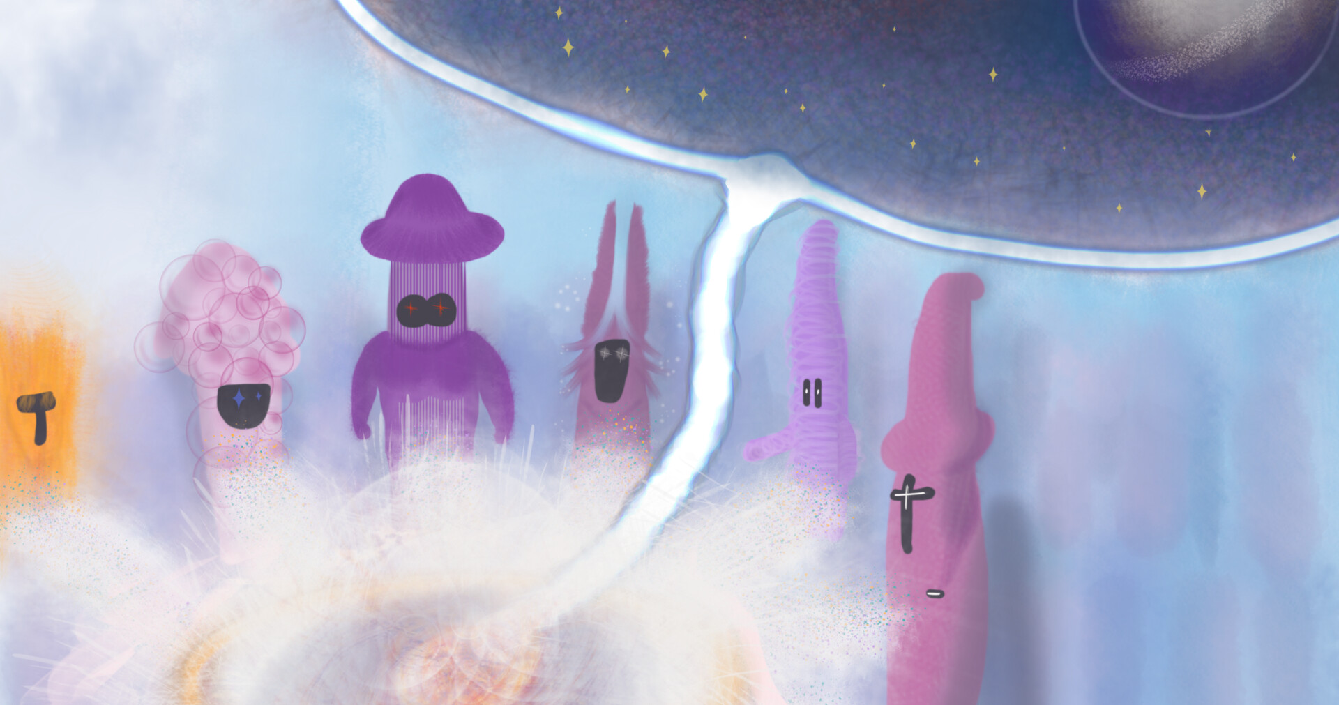 ArtStation - Wanderer Wizard - Genesis of the Universe