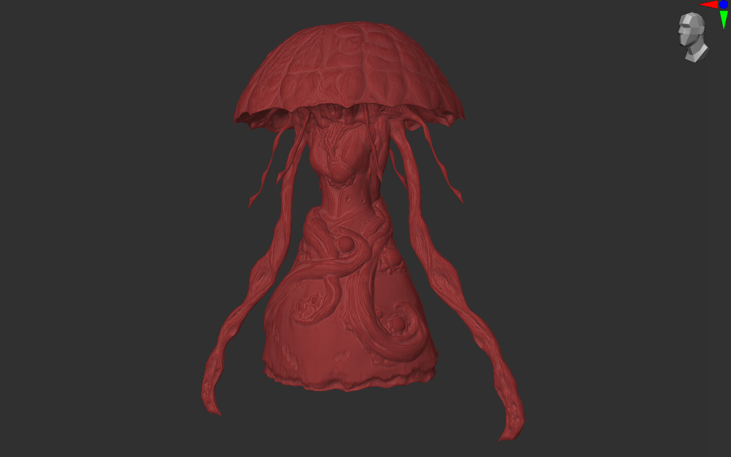 Jay - Jellyfish Horror Enemy Model