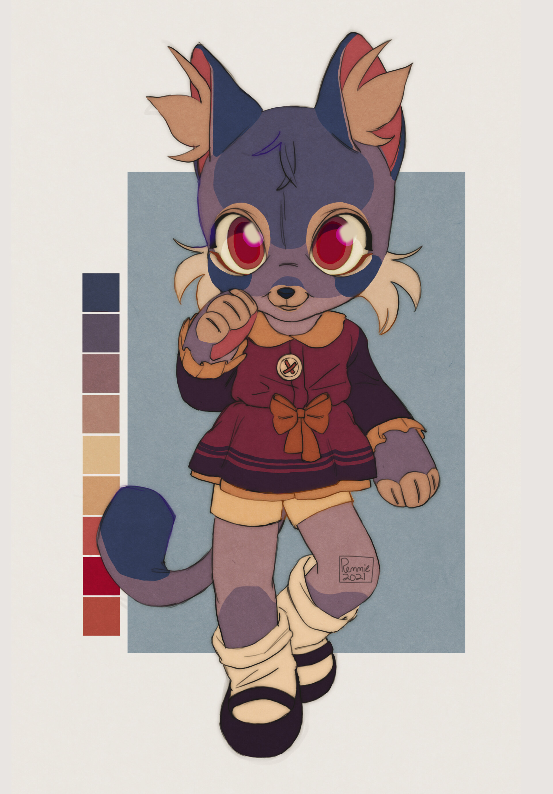 ArtStation - Anthro Cat Design