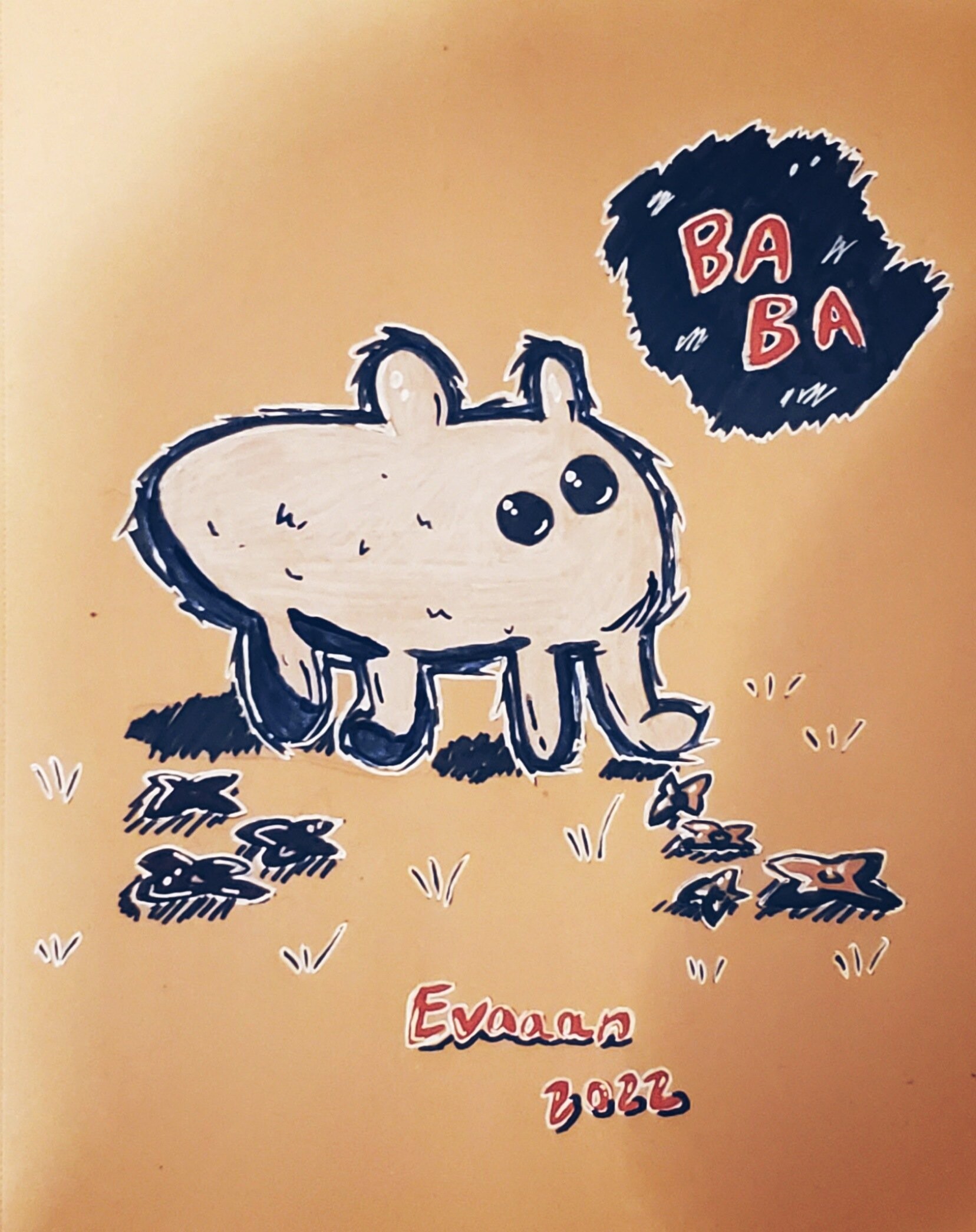 ArtStation - Baba is You Sketch Fan Art