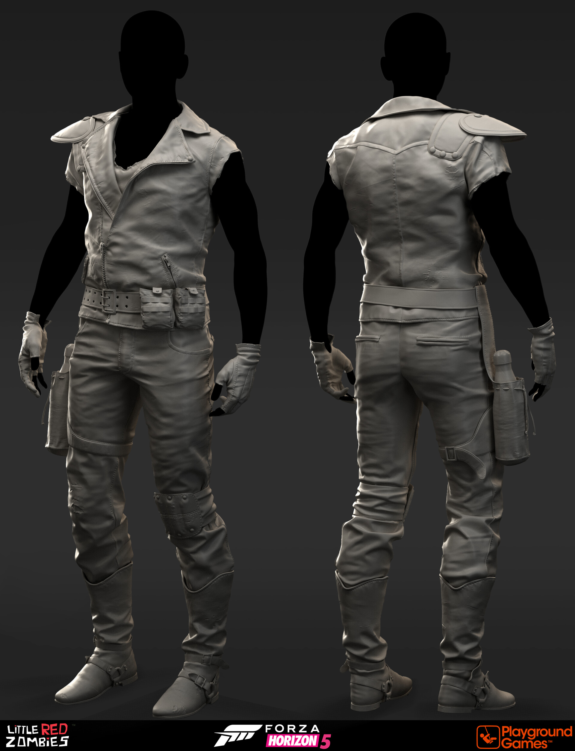 LITTLE RED ZOMBIES - FORZA HORIZON 5 - OUTFITS