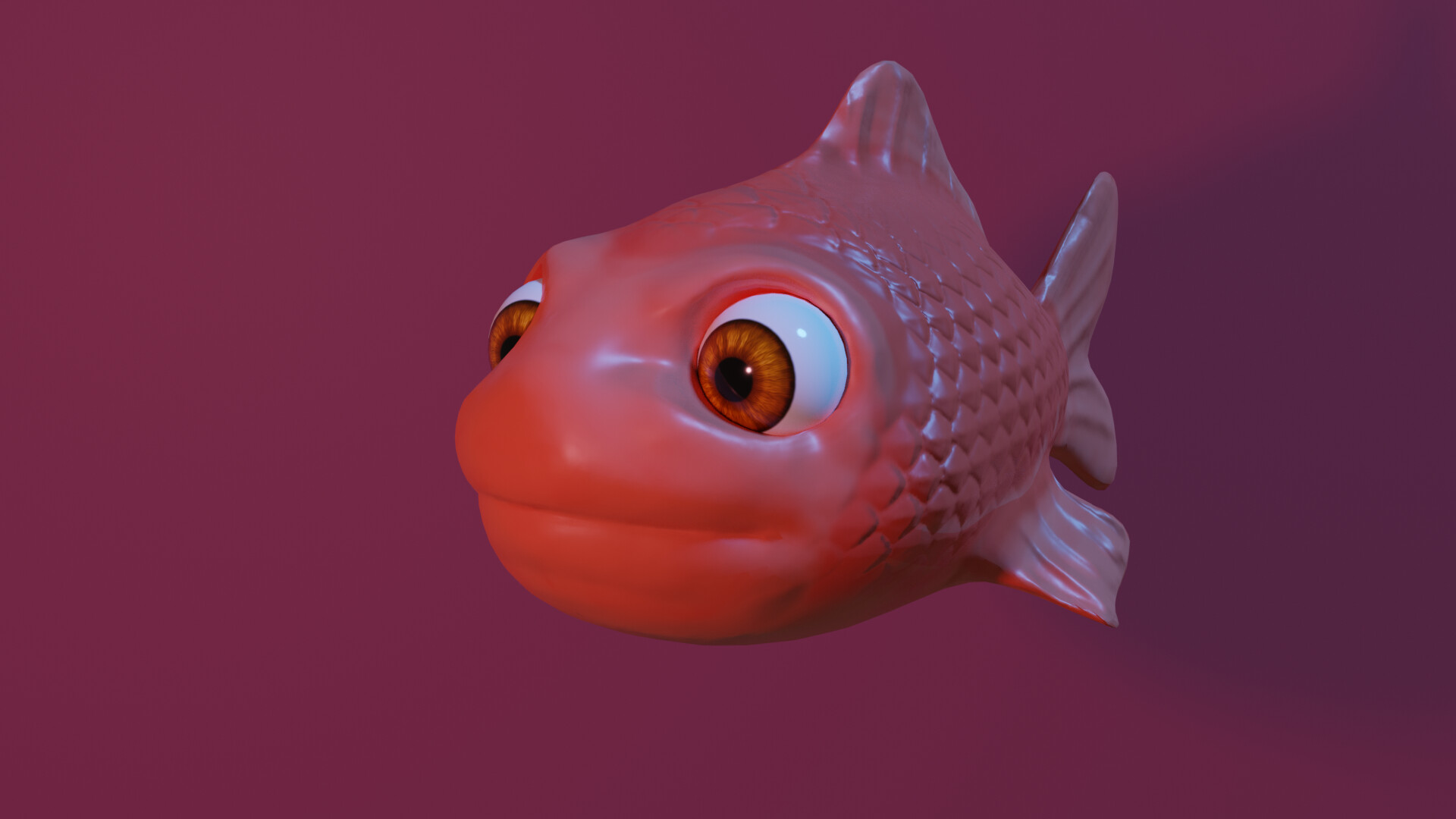 Sahil Haque - Stylized Fish