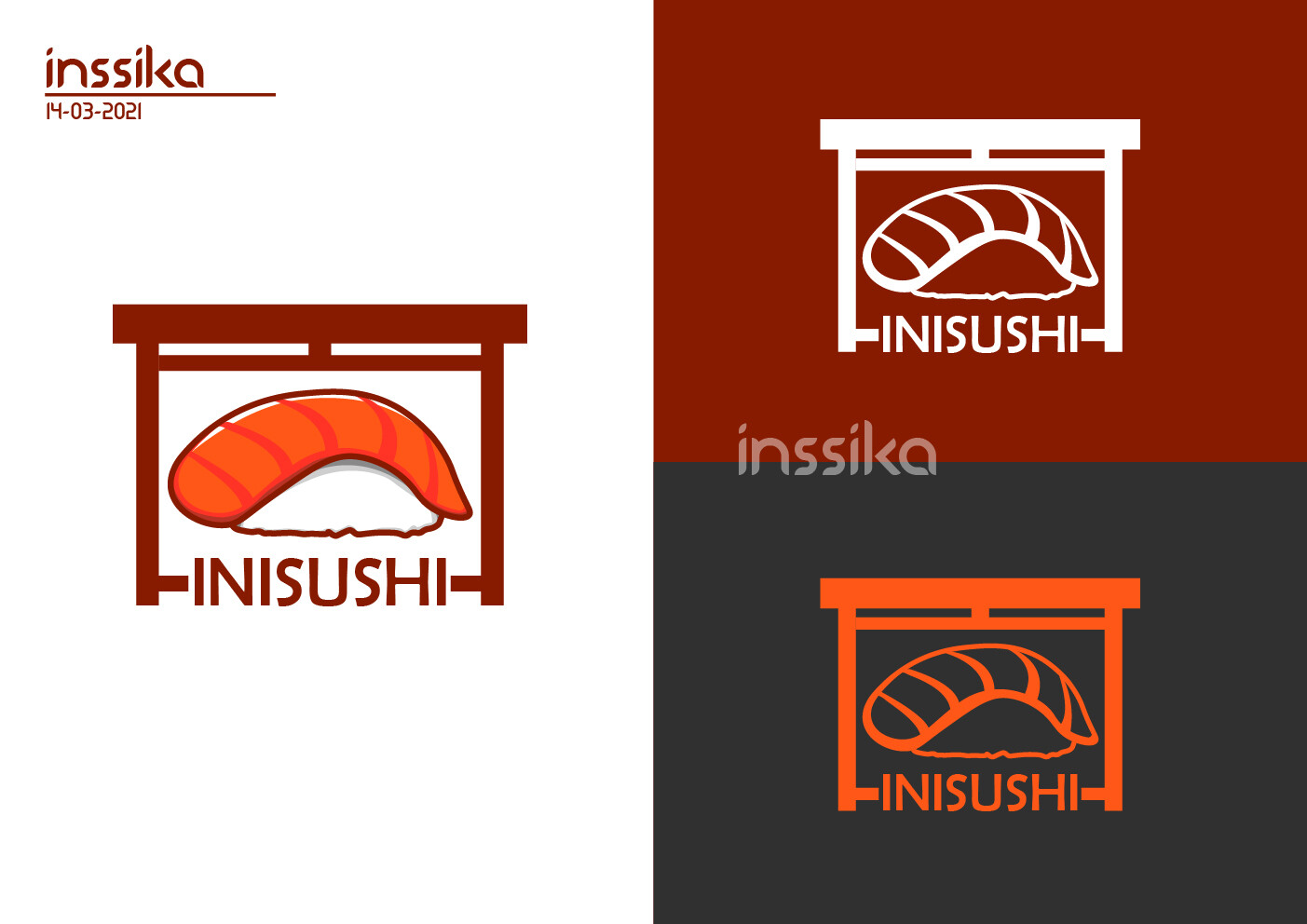ArtStation - INISUSHI Logo