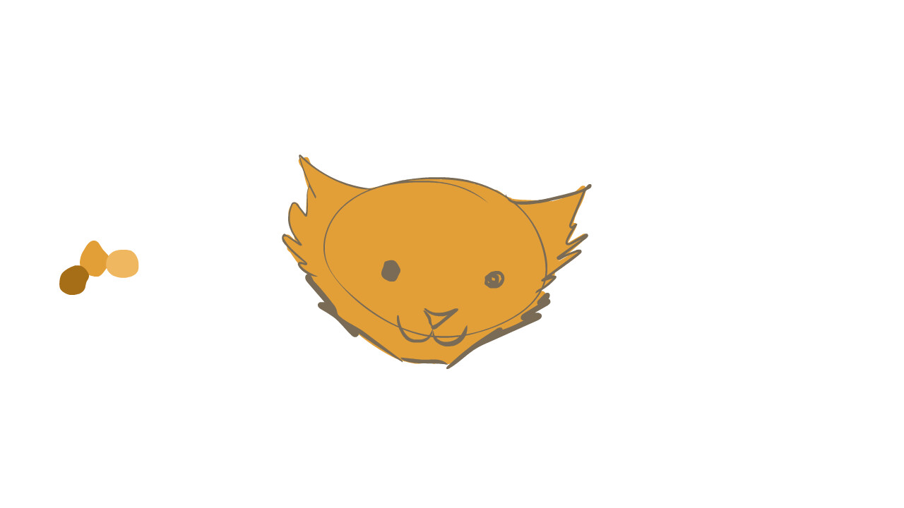 ArtStation - Petting cat animation