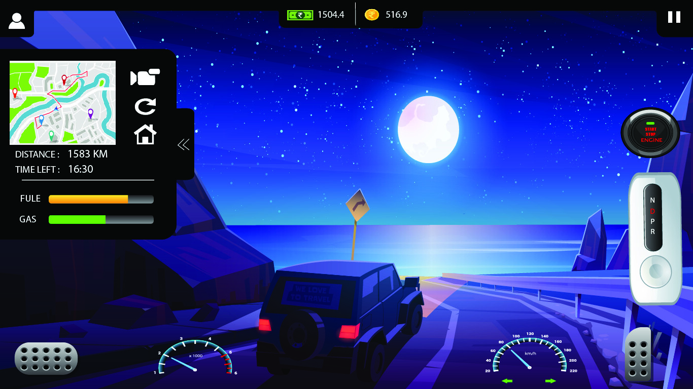 ArtStation - 2D Car Game