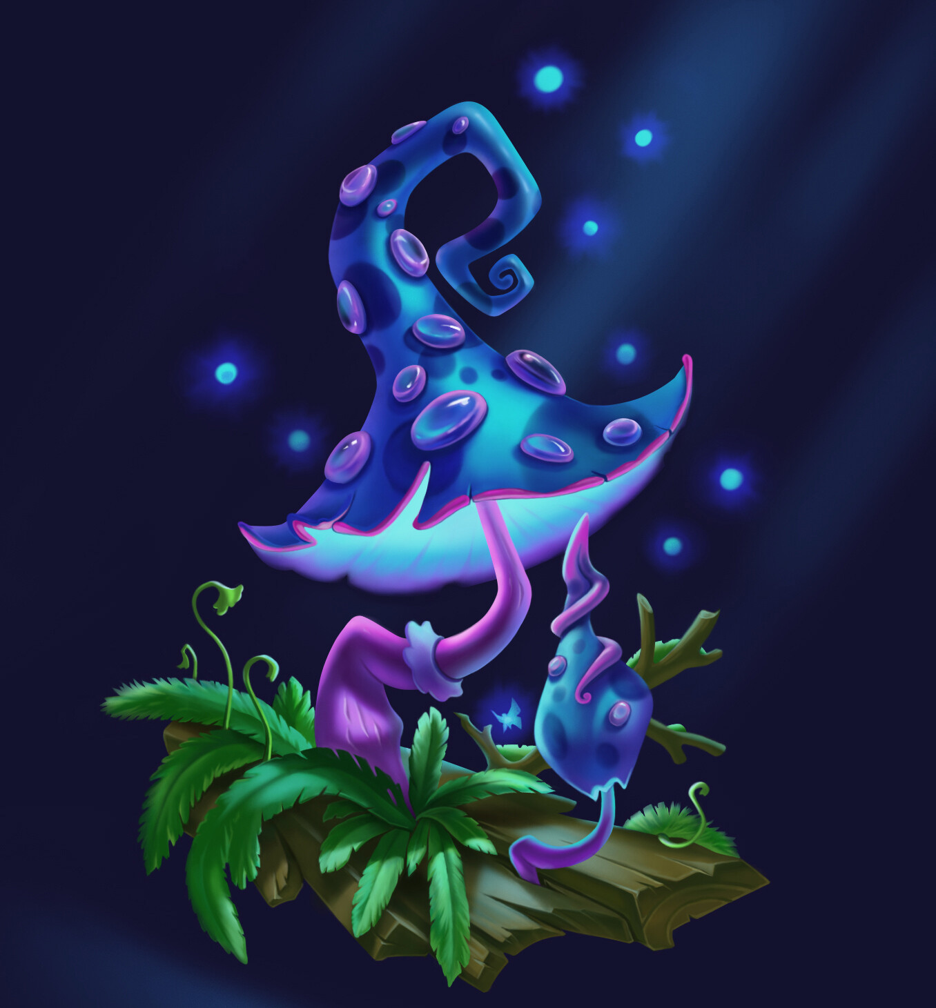 ArtStation - Magic Mushrooms