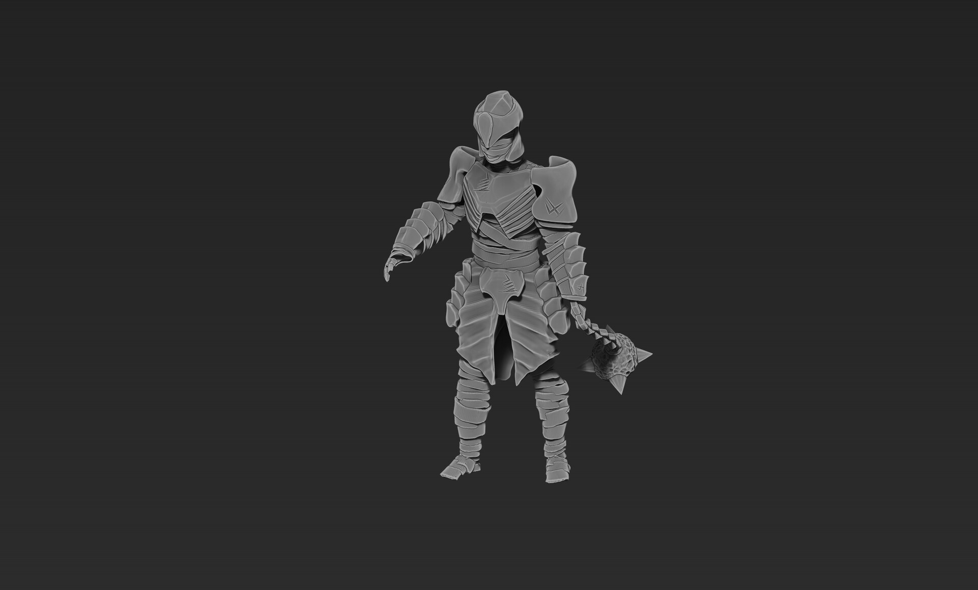 Angus Thomson - Practice sculpts for 3D printing