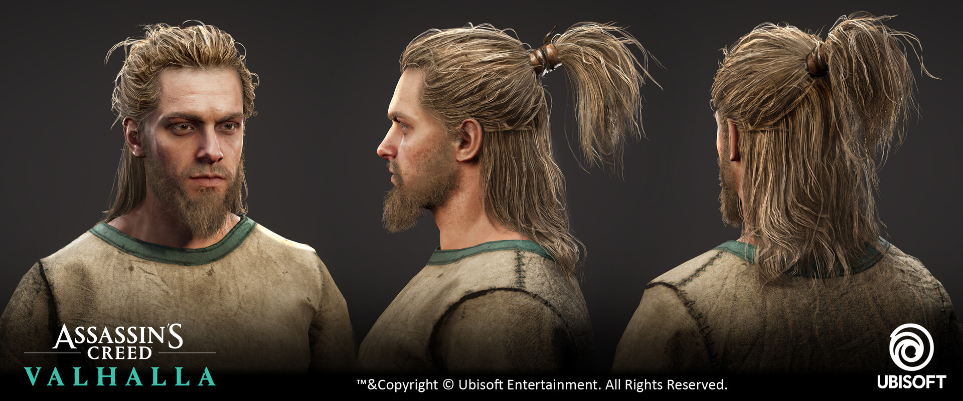 Dominique Gagné - Assassin's Creed Valhalla Dawn of Ragnarok - Hairstyles