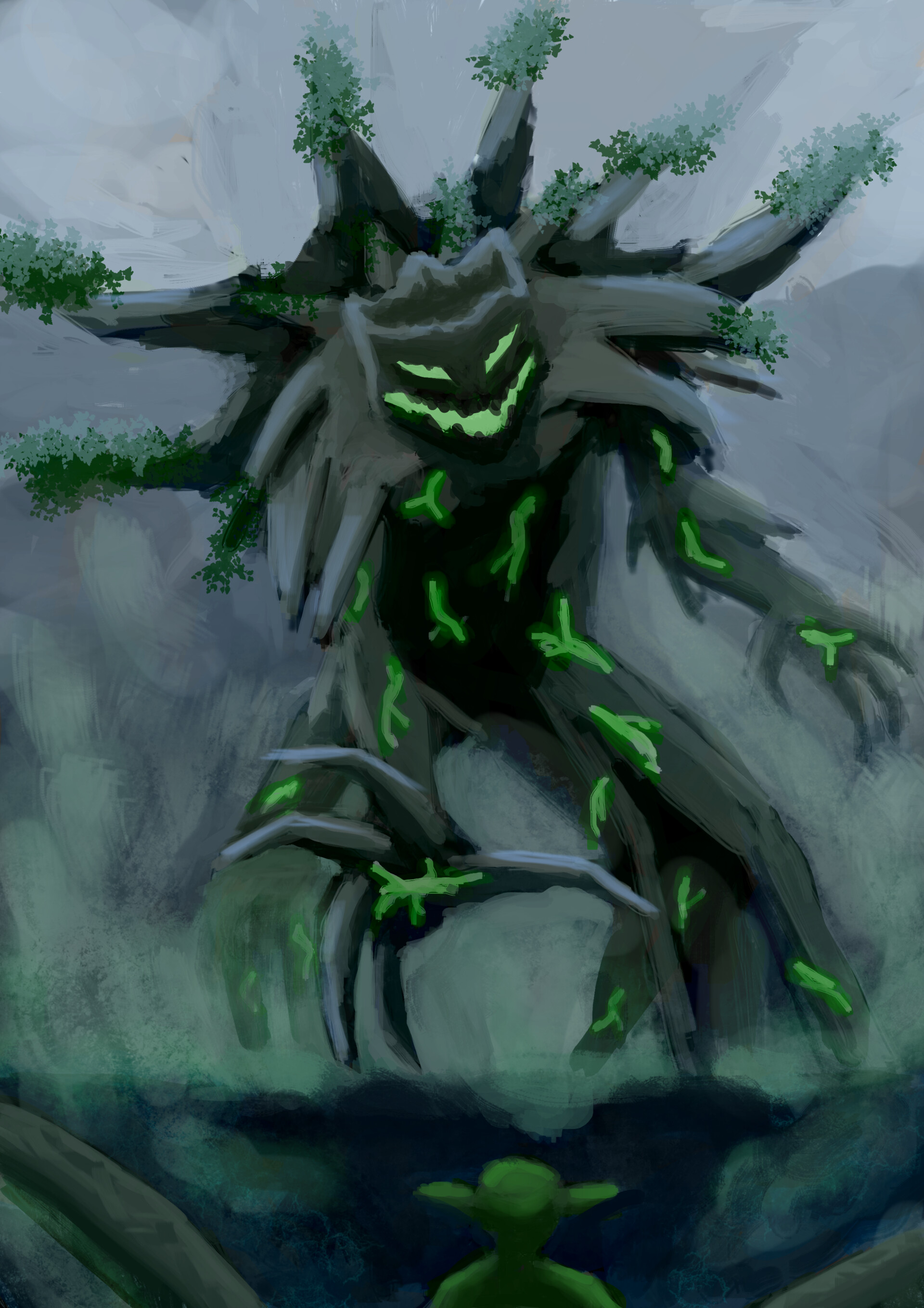 ArtStation - A corrupted treant