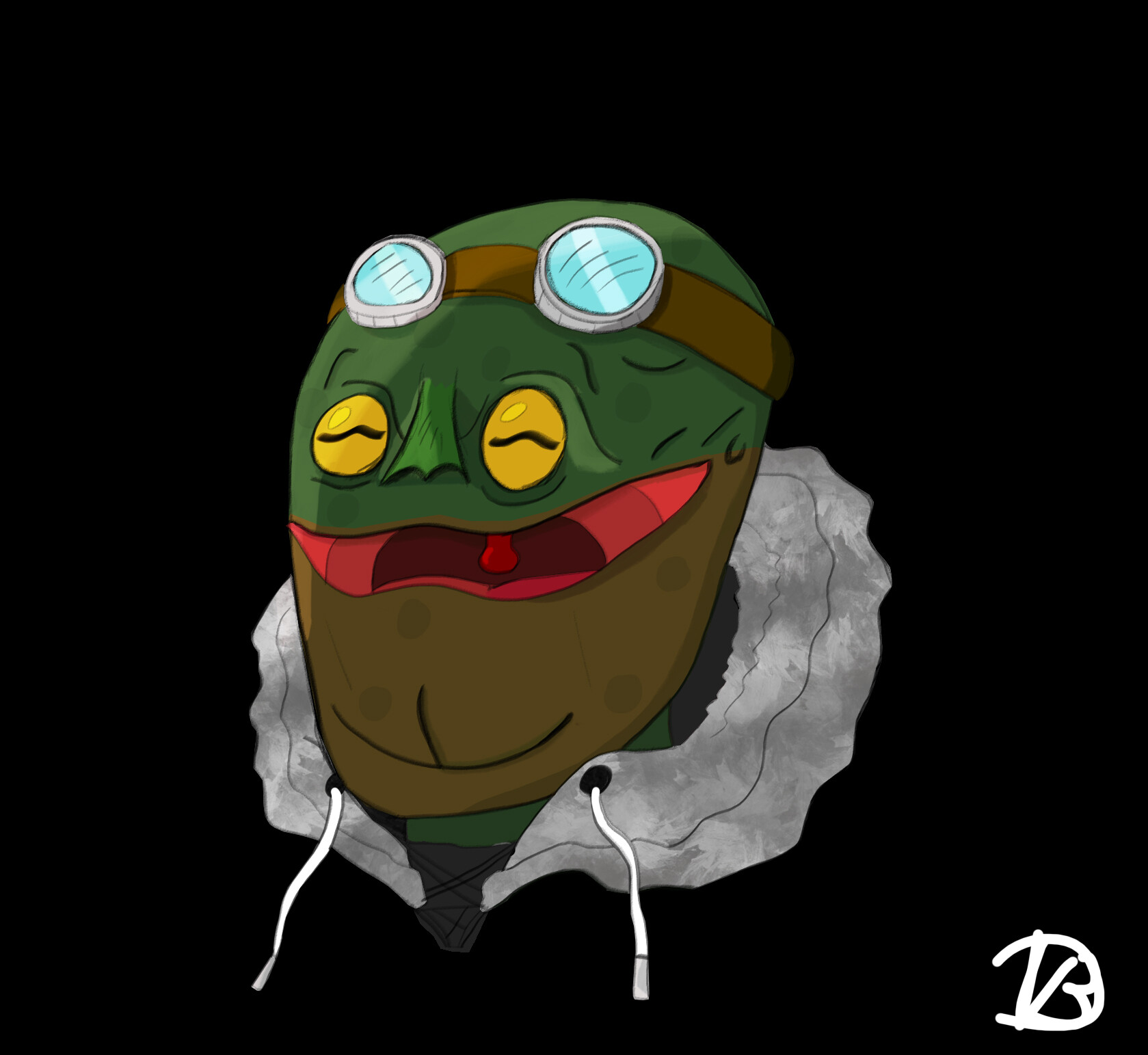 ArtStation - Frog man