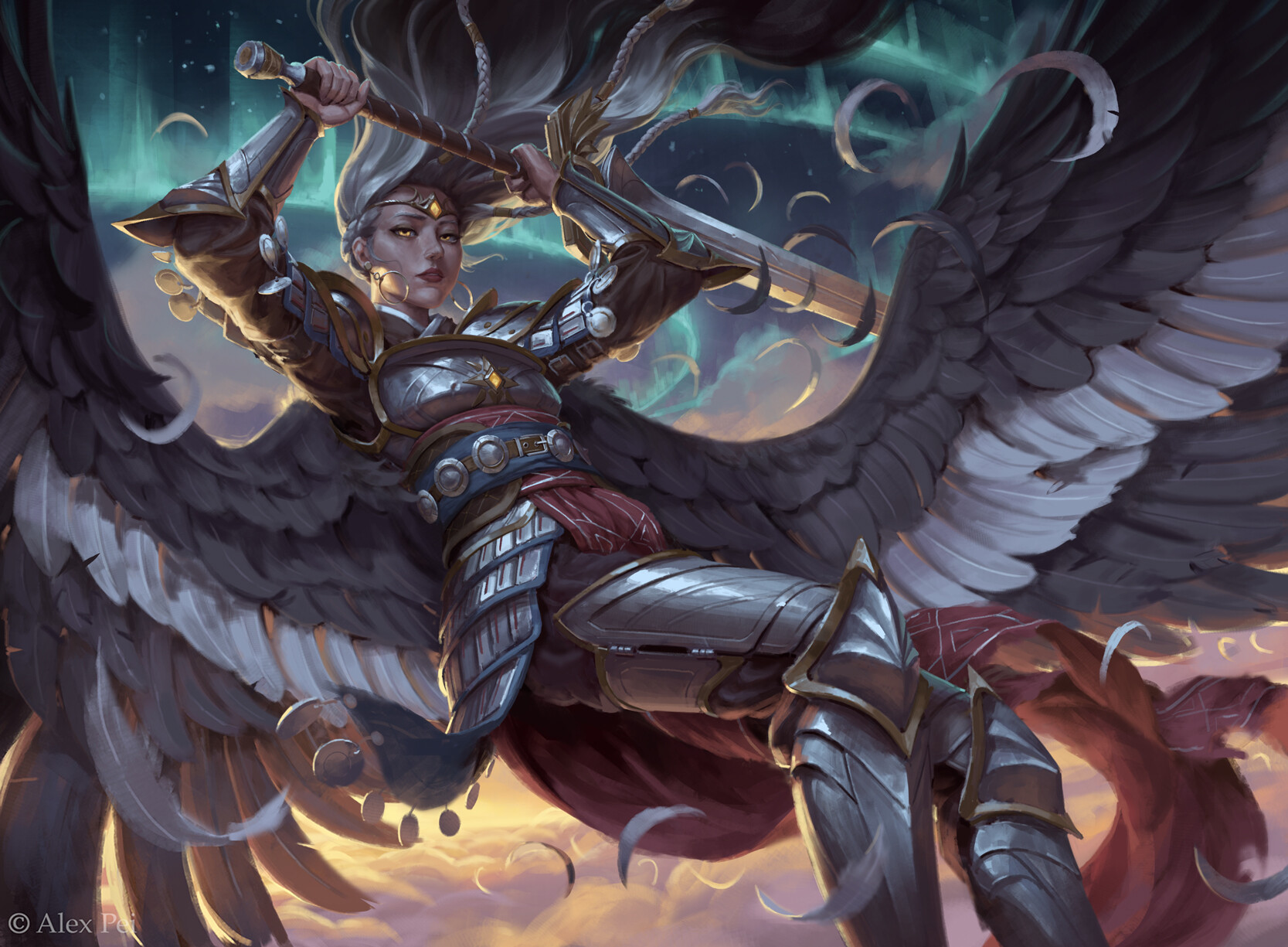 ArtStation - Angel of Sunrise