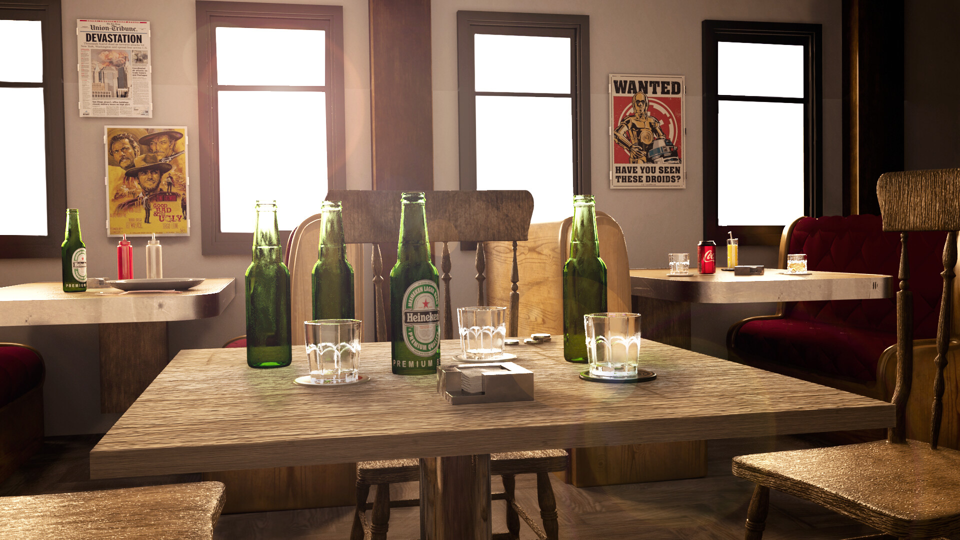 ArtStation - Road Bar | Environment