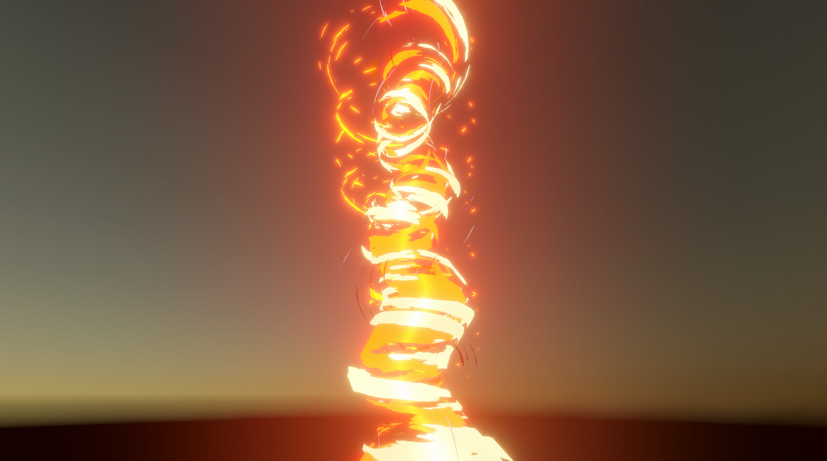 Sergi Sánchez - 大炎旋風 - Great flaming twister - Gran torbellino ardiente - VFX - Unity Shader ...