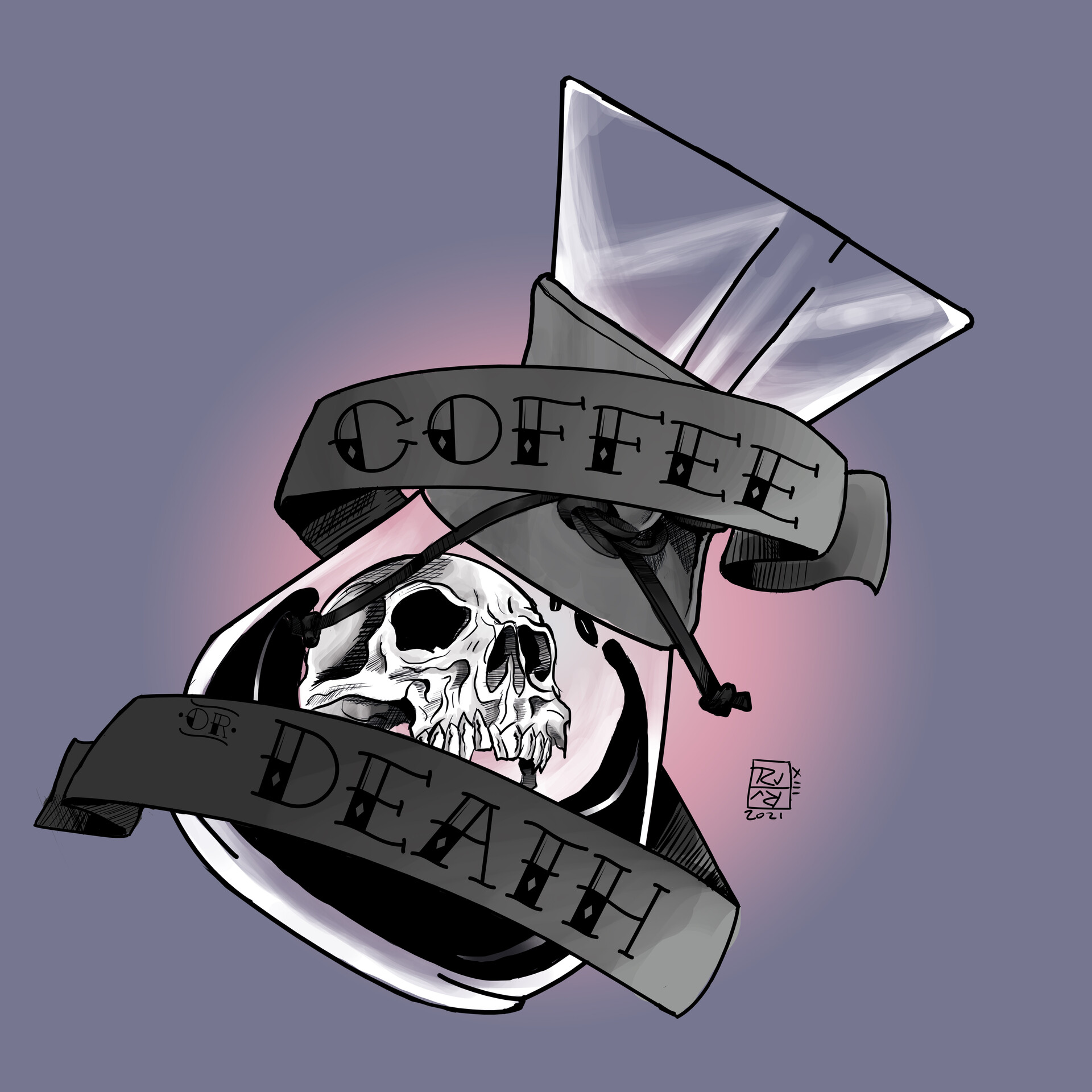 ArtStation - Coffee or Death
