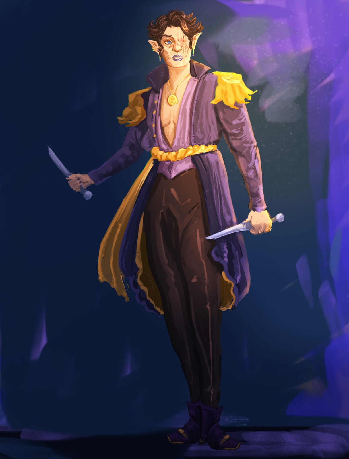 Fran Salter - Mallory- Character Design