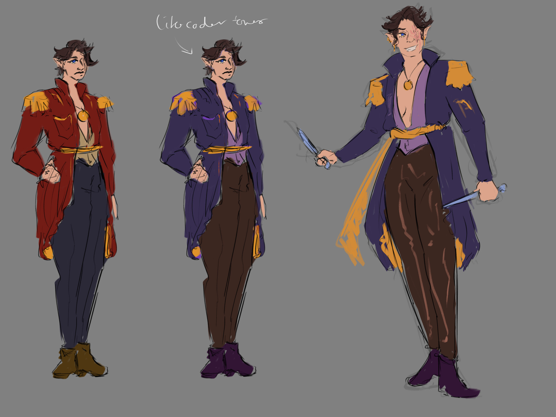 Fran Salter - Mallory- Character Design