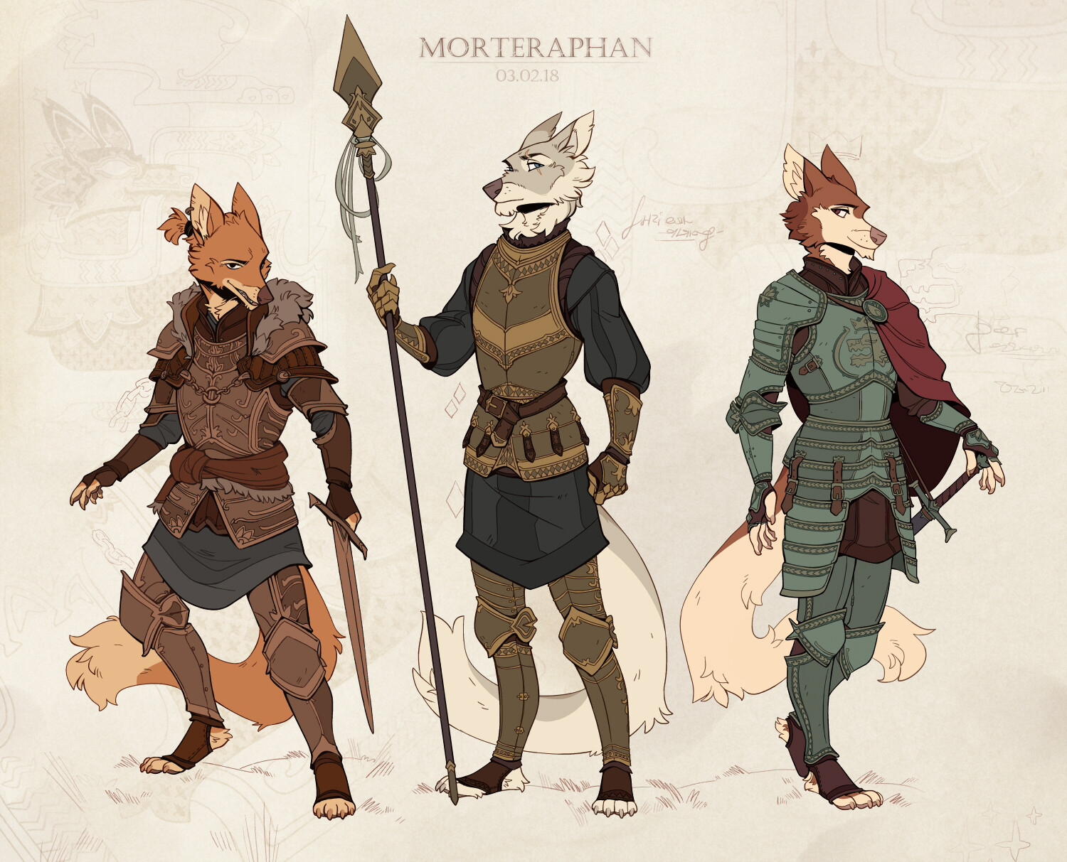 ArtStation - Knights - Armor Design